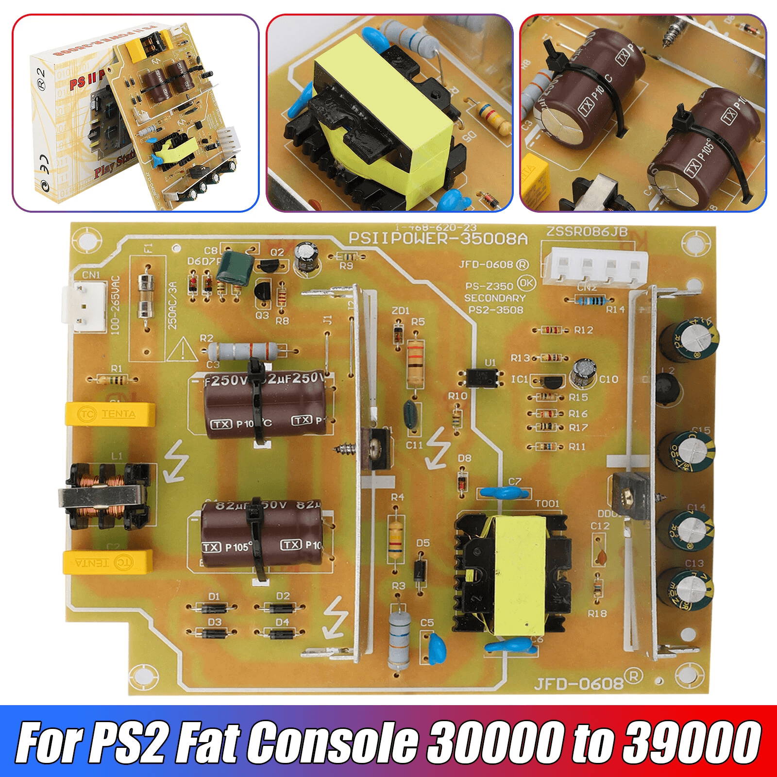 PS2 Fat Power Supply Board Replacement | Inspire Uplift