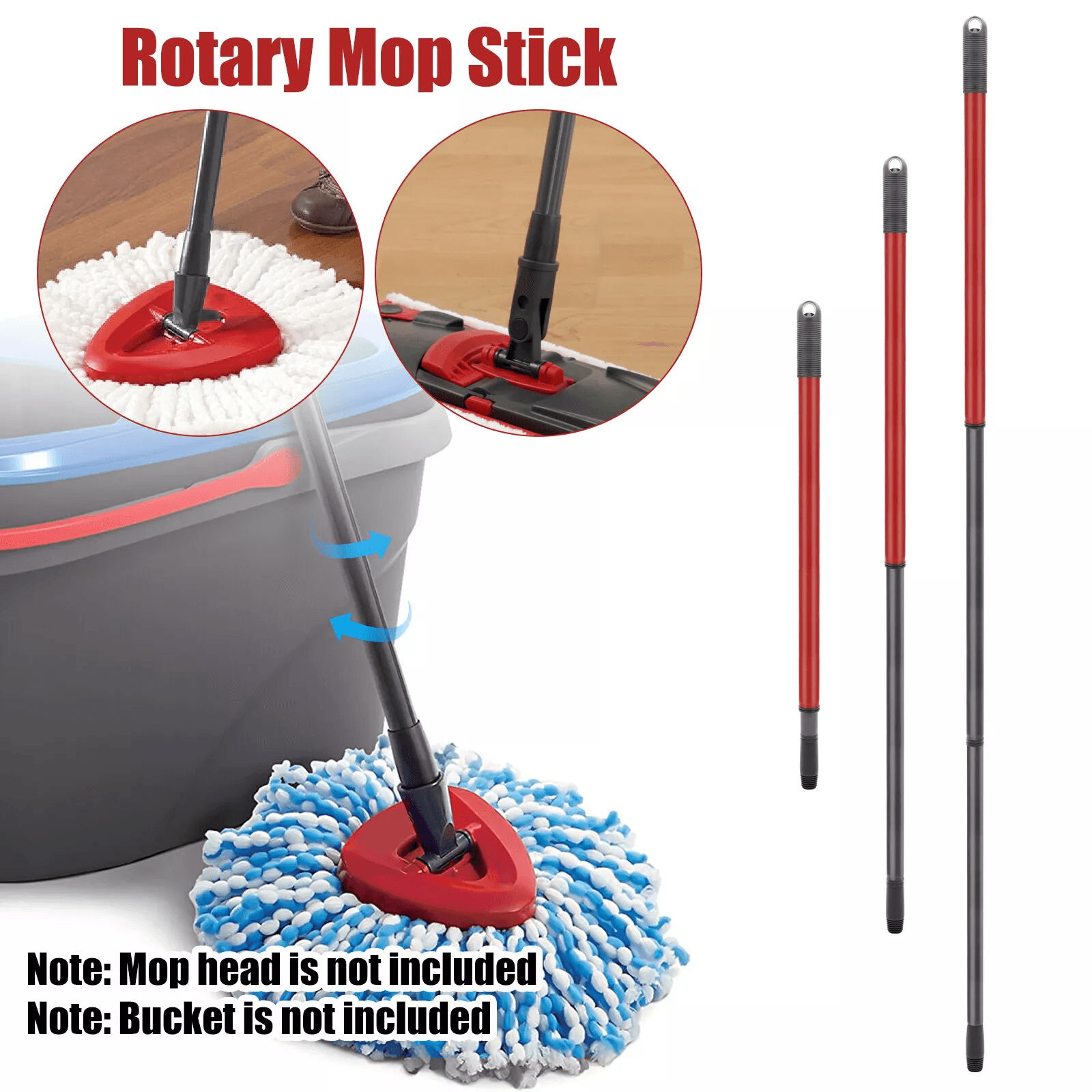 Telescopic Mop Handle for O-Cedar Replacement | Inspire Uplift