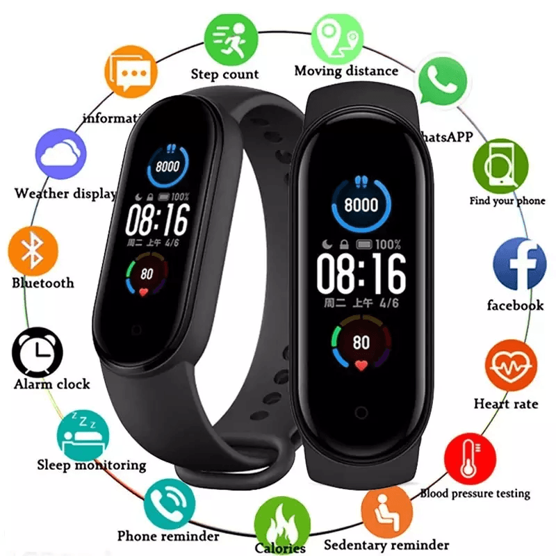 M4 Smart Fitness Tracker Watch Band Monitor | Inspire Uplift