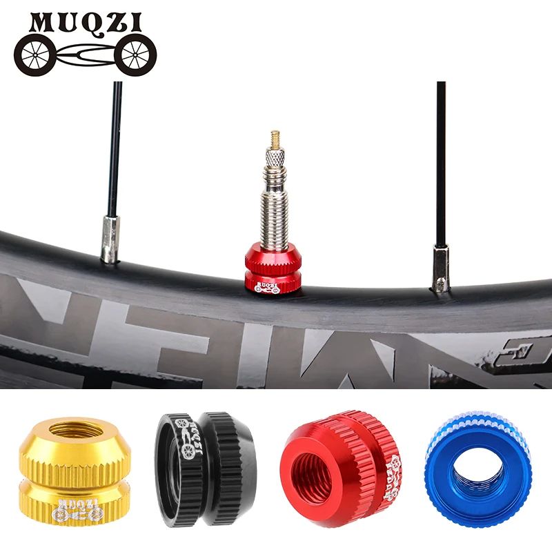 MUQZI 2Pcs Bike Tubeless Presta Valve Nut – MTB/Road Bike | Inspire Uplift