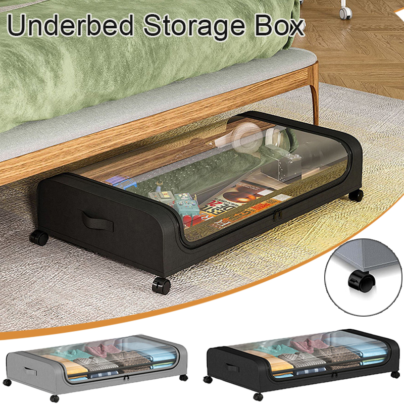 Under Bed Storage Box with Wheels | Inspire Uplift