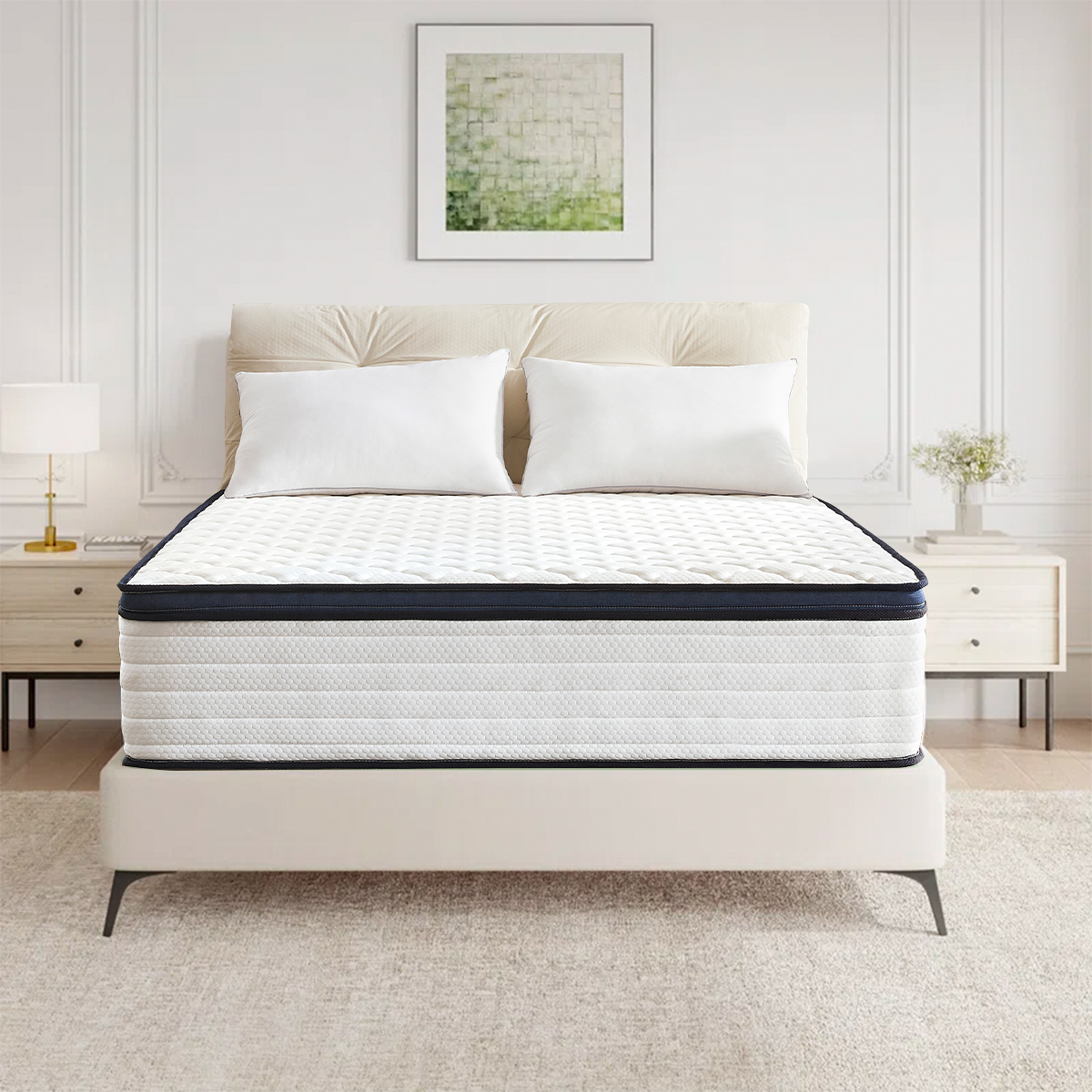 Queen Gel Memory Foam Hybrid Mattress | Inspire Uplift