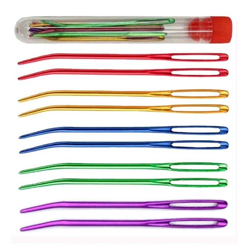 Big Eye Bent Needles for Knitting & Crochet | Inspire Uplift