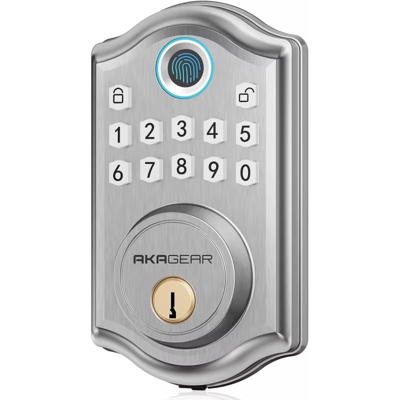 Smart Fingerprint Door Lock – Keyless Entry & Password | Inspire Uplift