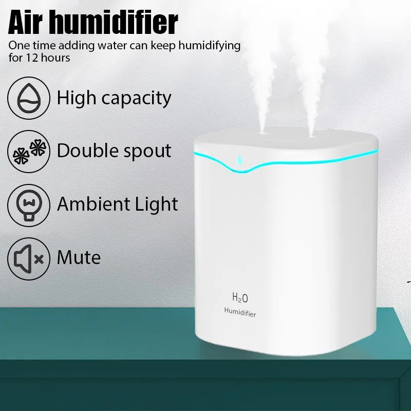 2000ML USB Air Humidifier & Essential Oil Diffuser | Inspire Uplift