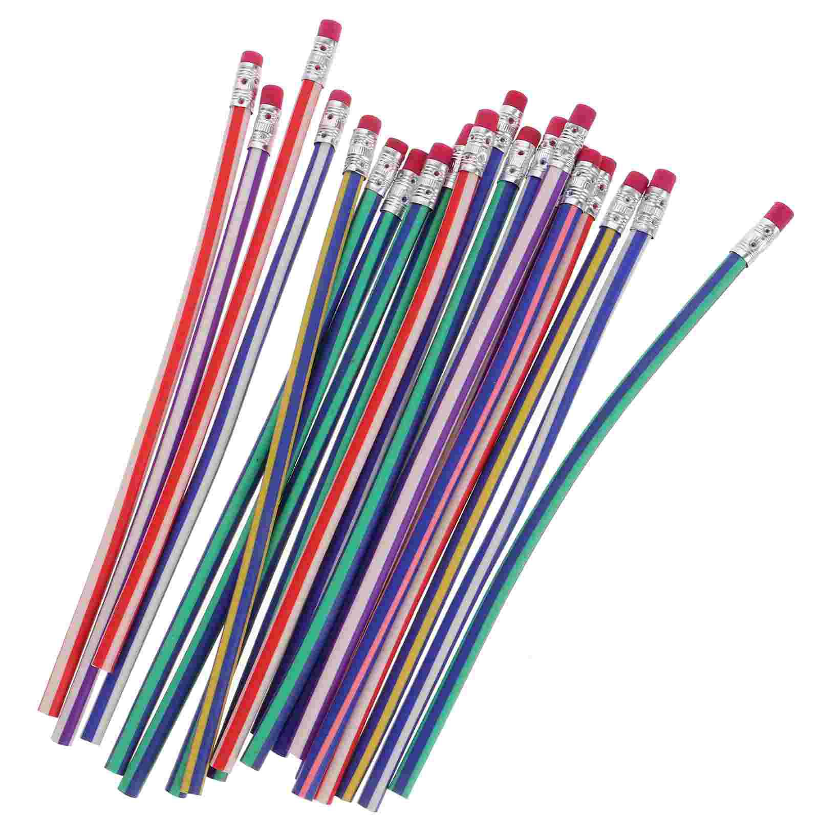 20 Pcs Flexible Writing Pencils for Kids School Prizes Gift | Inspire ...
