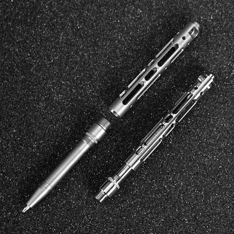 Titanium TC4 Tactical Pen Self Defense Outdoor Tool Keychain | Inspire ...