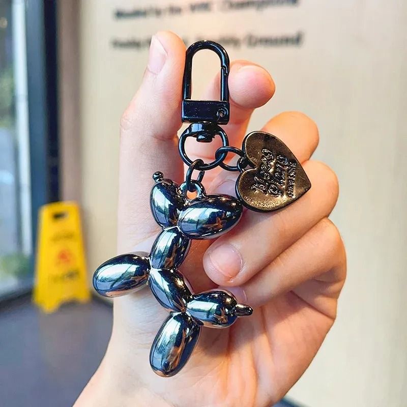 Y2K Balloon Dog Keychain – Punk Fashion Key Ring Gift | Inspire Uplift