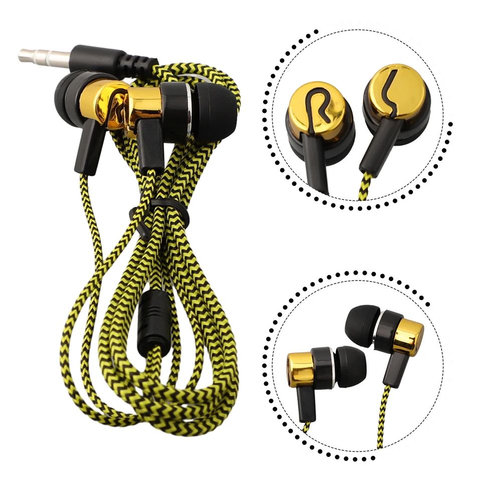 3.5mm Wired In-Ear Headphones Bass Stereo | Inspire Uplift