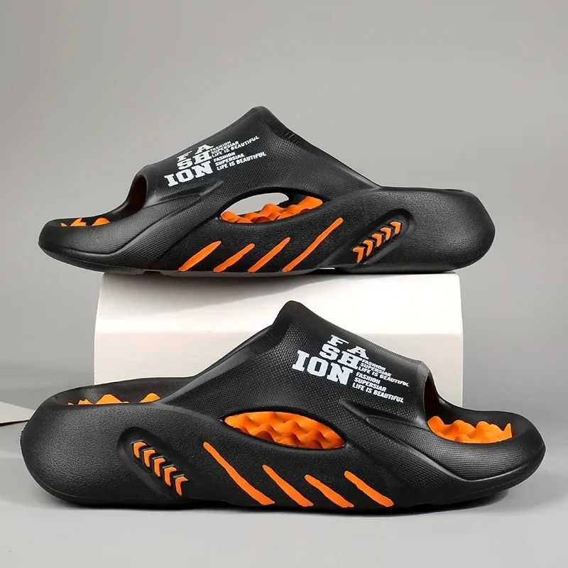 Men's Summer Massage Slippers – Soft Sole Slides | Inspire Uplift