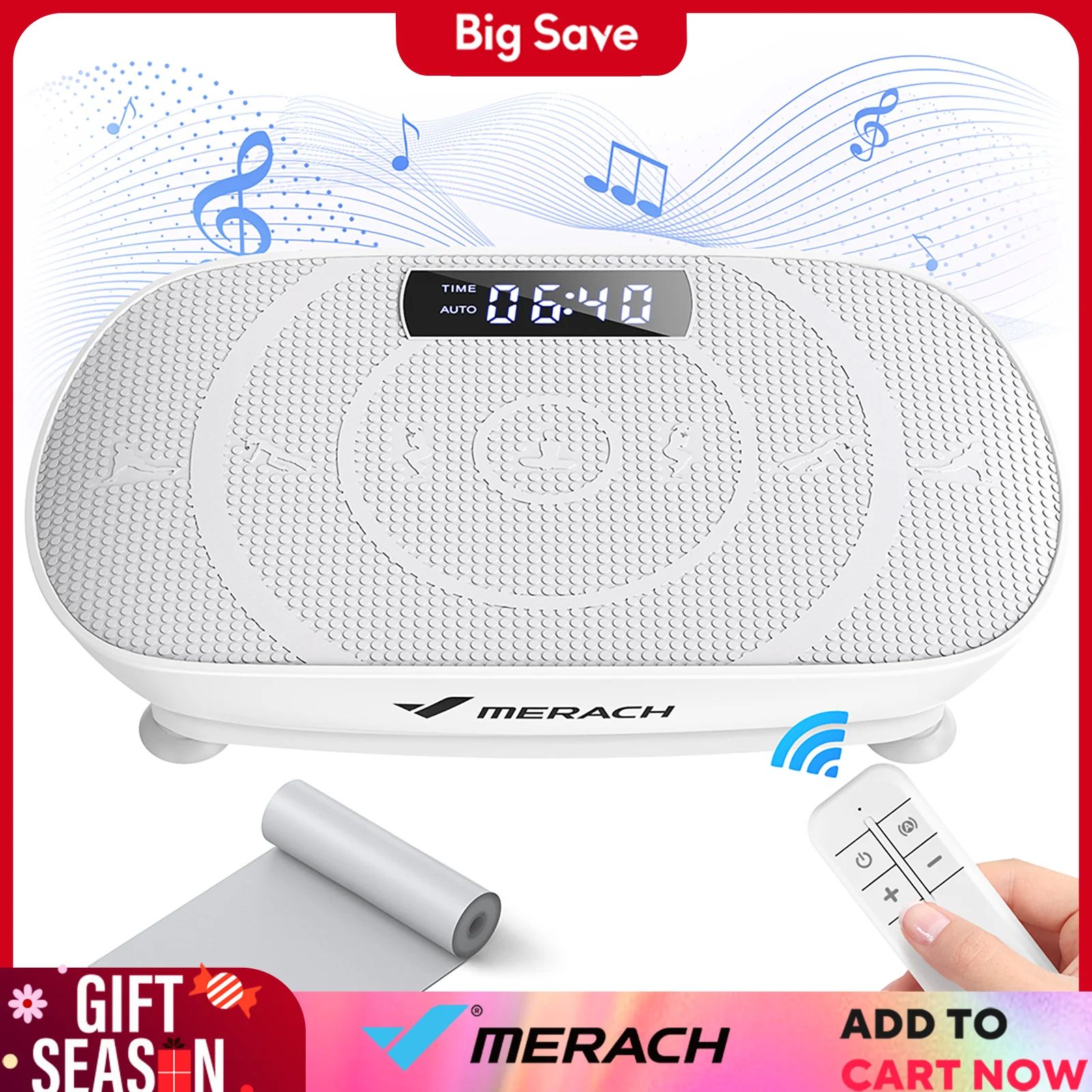 MERACH Vibration Plate – Full Body Fitness | Inspire Uplift