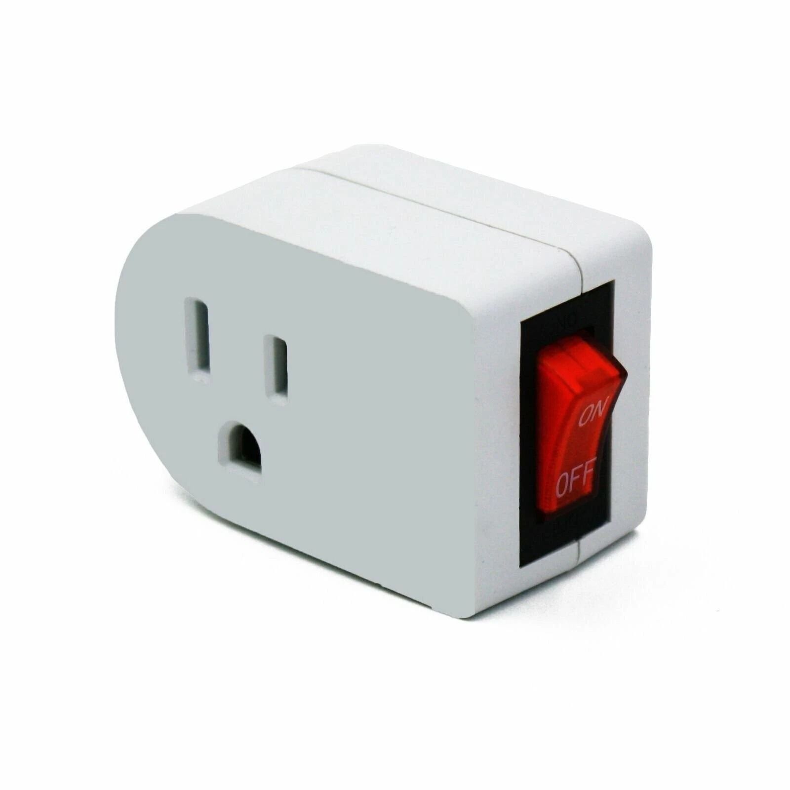 2-Pack 3-Prong Outlet Adapters w/ ON/OFF Switch | Inspire Uplift