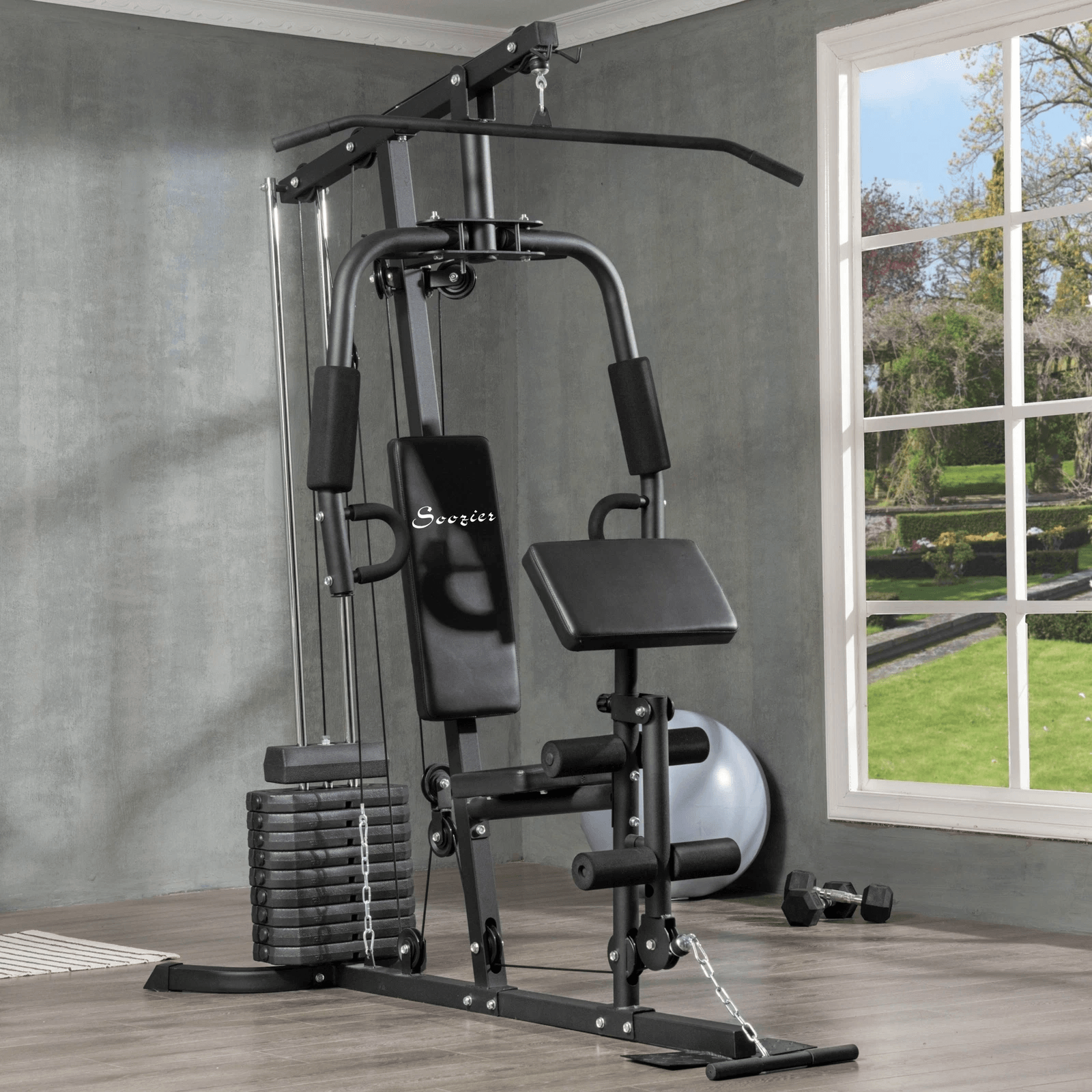 Multifunction Home Gym Equipment Workout, 100lb | Inspire Uplift