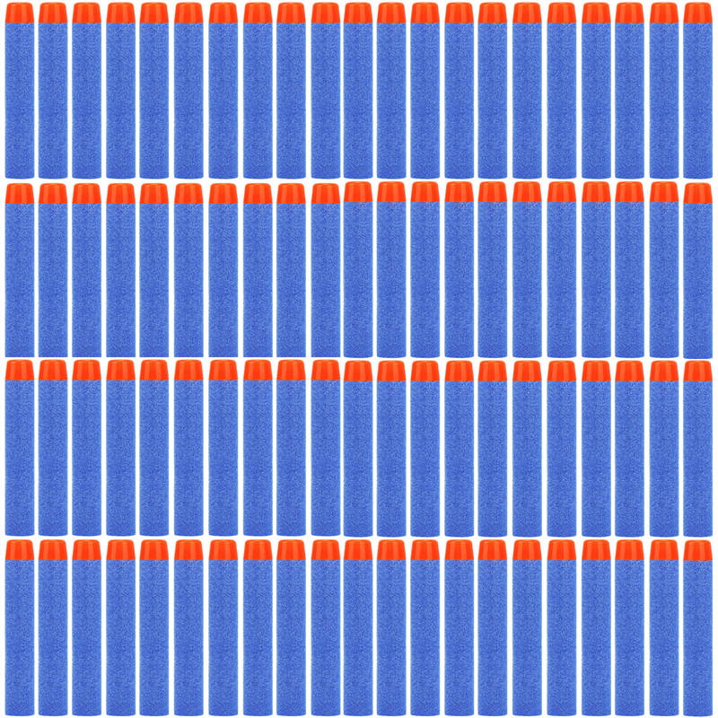 FRENSIT Blue Round Head Bullets 7.2cm for Nerf N-strike Elit | Inspire ...