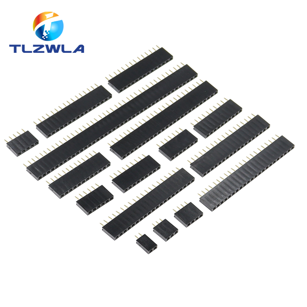 2.54mm Female Header Socket 10PCS 1p–40p | Inspire Uplift