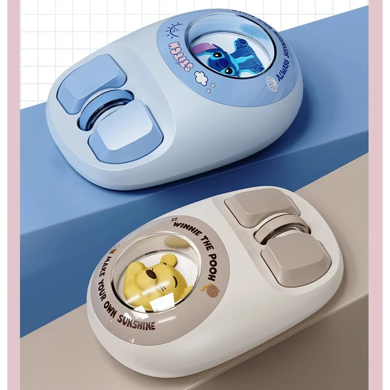 Stitch Wireless Bluetooth Mouse Strawberry Bear Silent Mouse | Inspire ...
