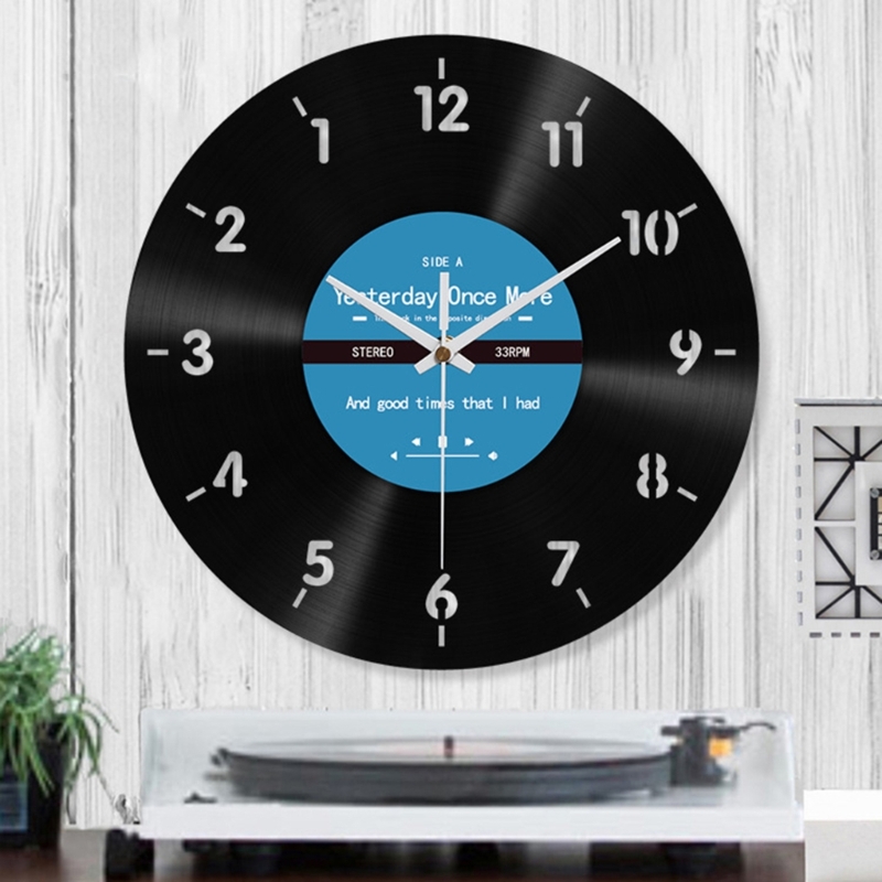 Elegant Counterclockwise Wall Clock 12Inch Quiet Design | Inspire Uplift