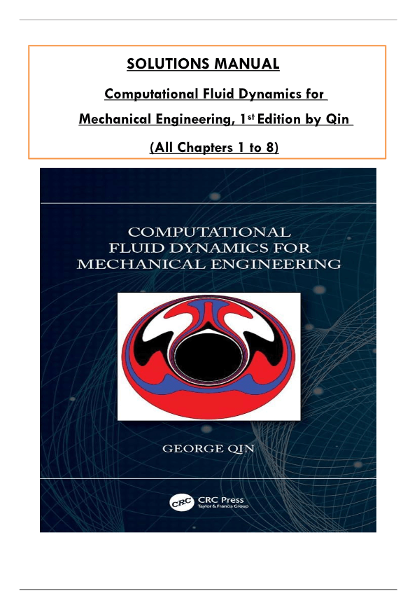 Solution Manual - Computational Fluid Dynamics for Mechanica | Inspire ...