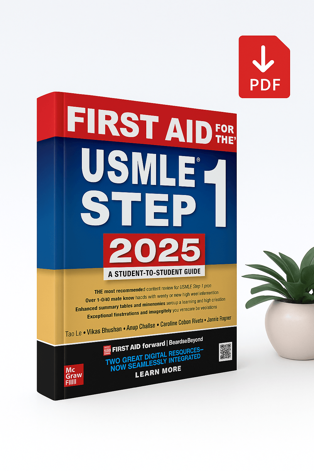 First Aid for the USMLE Step 1 2025, 35th Edition – PDF | Inspire Uplift