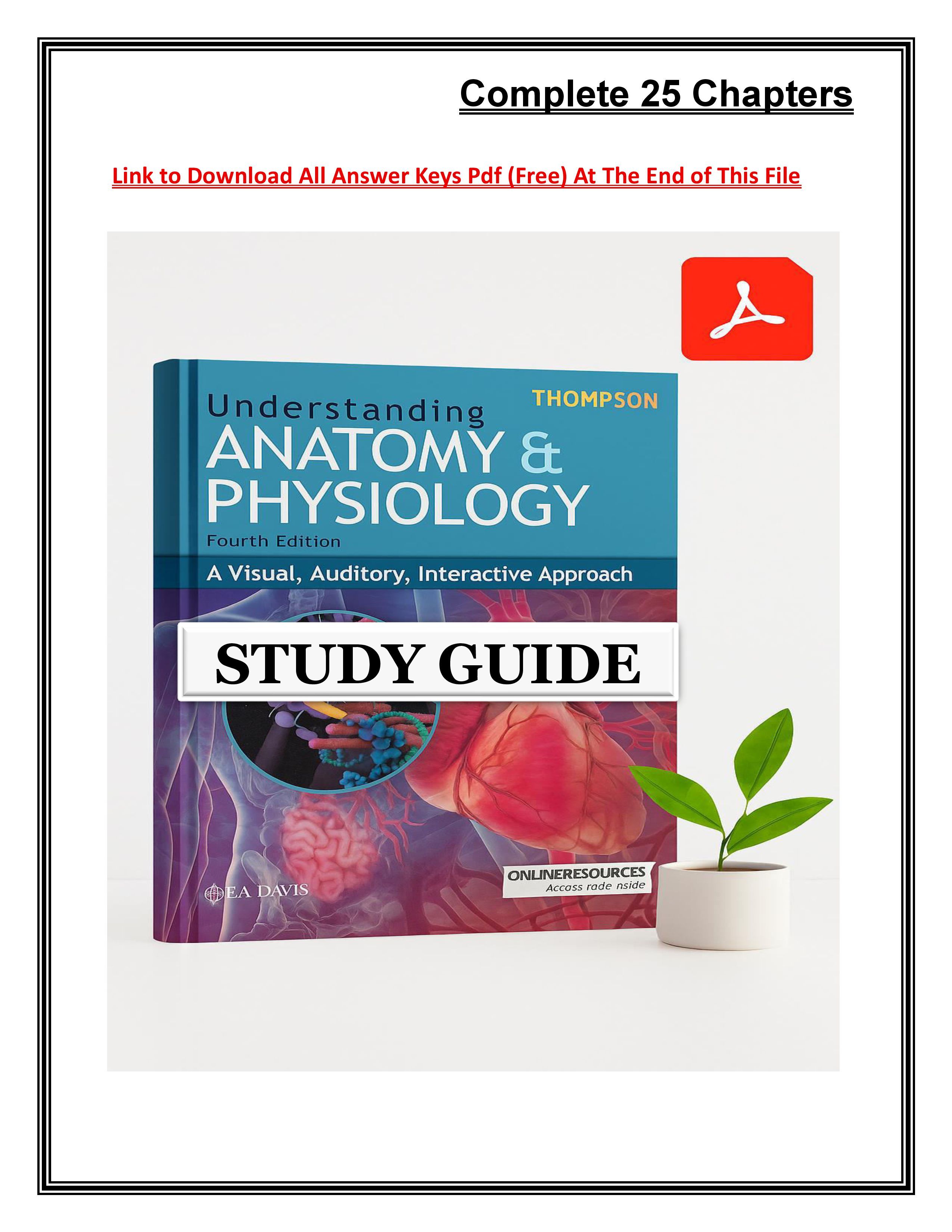Understanding Anatomy & Physiology | 4th Edition | Thompson | Inspire ...