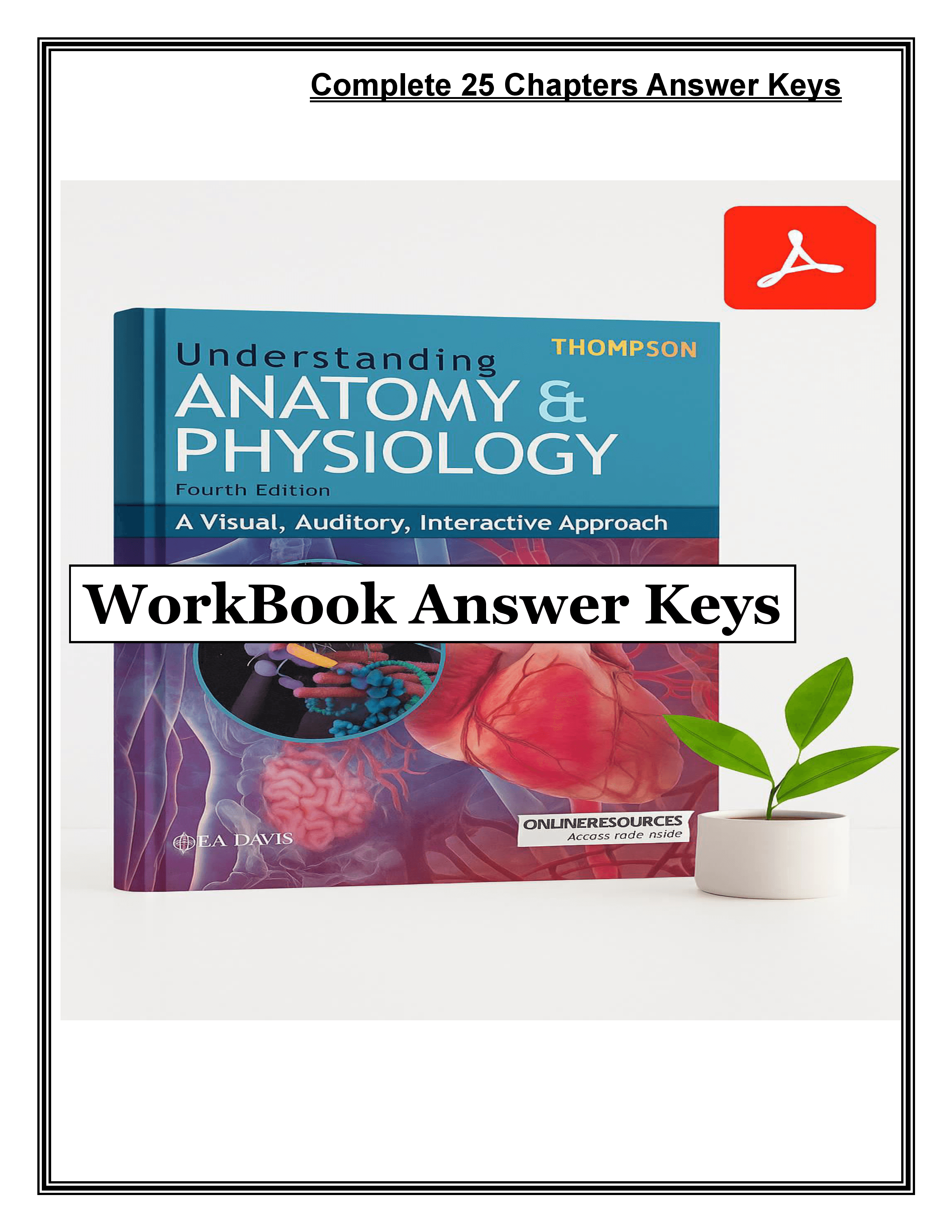 Understanding Anatomy & Physiology 4th Edition by Thompson | | Inspire ...