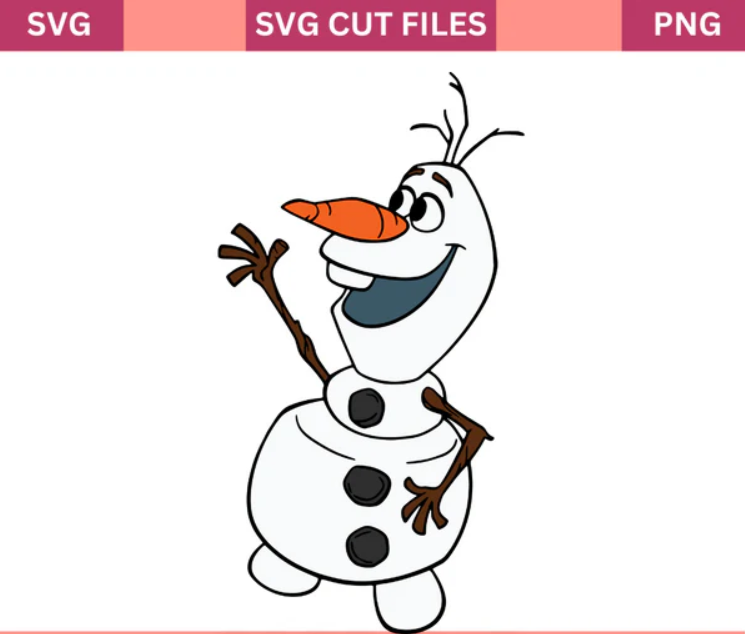 Olaf Body SVG Cut File for Cricut - Perfect for Frozen Craft | Inspire ...