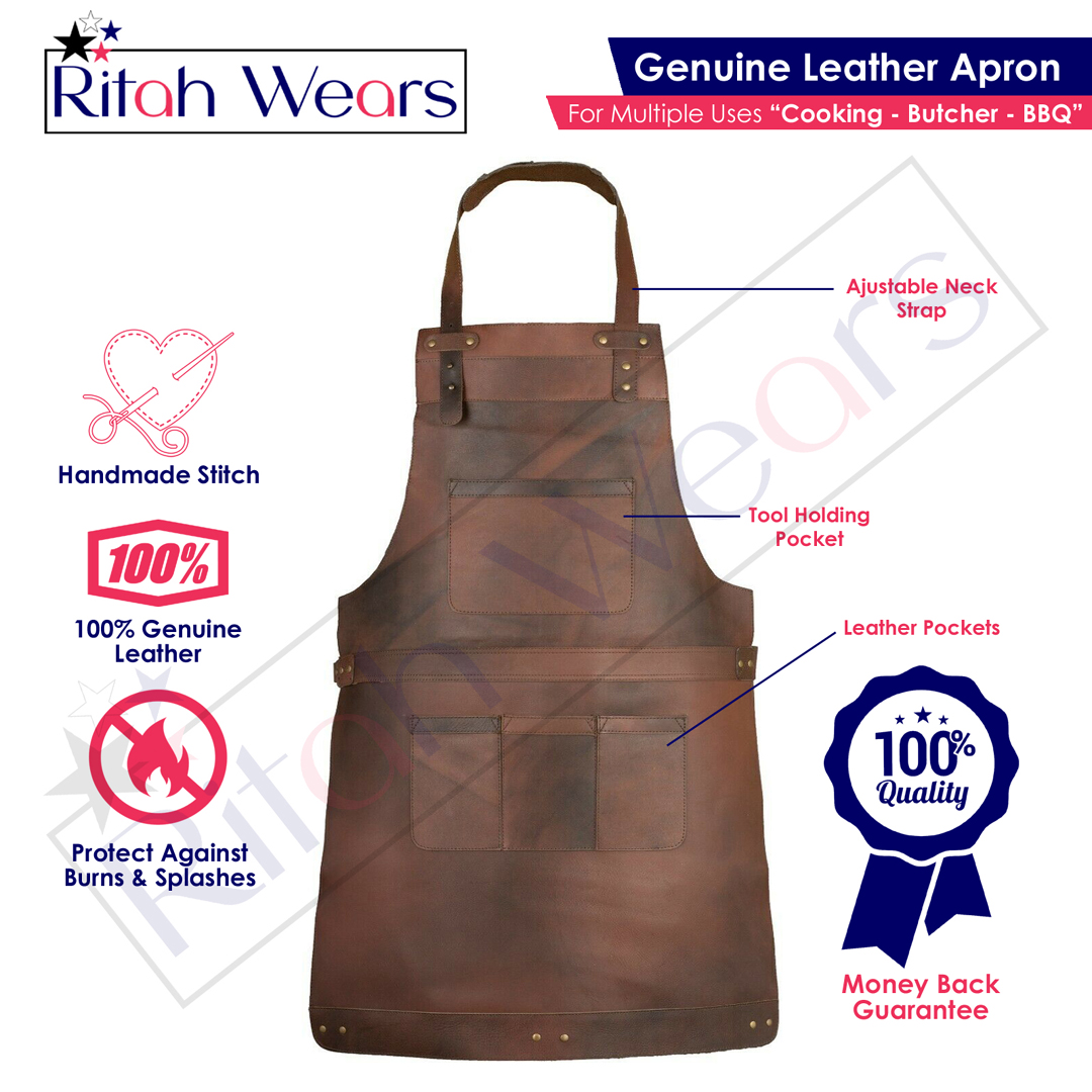 apron leather butcher bbq brown cooking chef dark real cook | Inspire ...