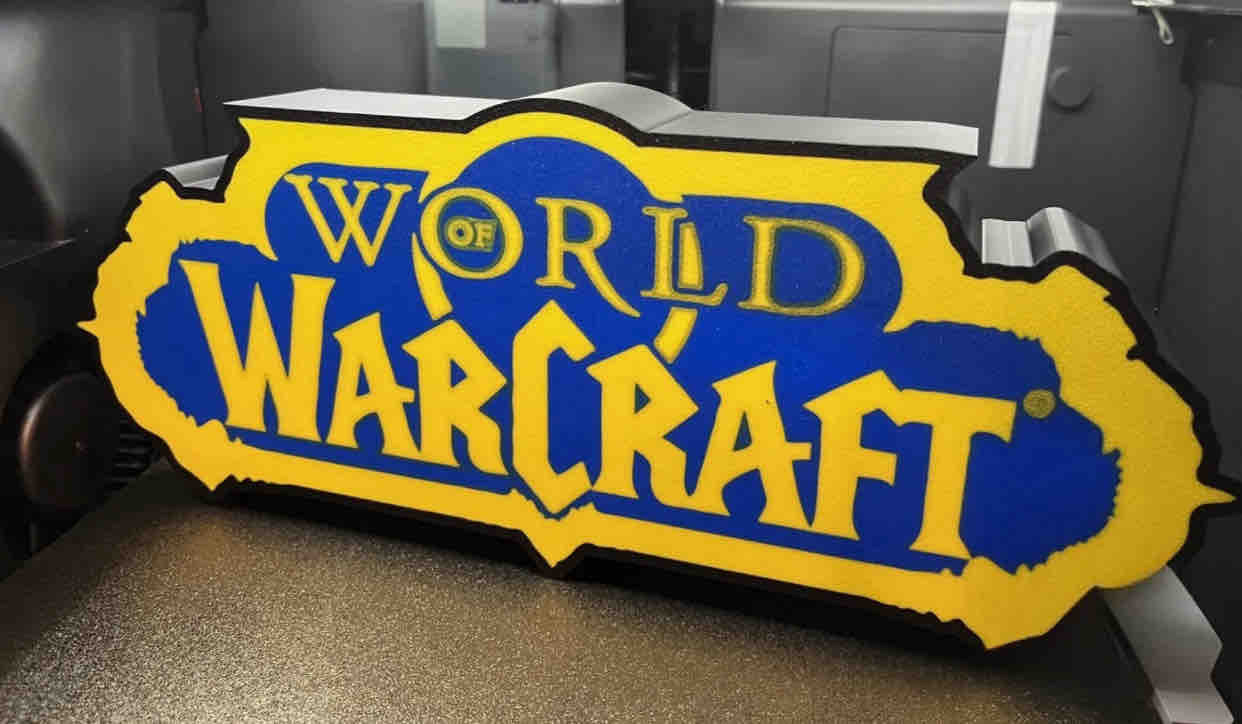 World of Warcraft Light Box 3D Printed LED Lamp Neon Sign Fo | Inspire ...