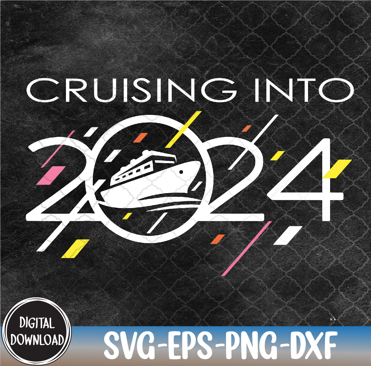 Cruising Into 2024, Family Cruising, Family Cruise 2024 Svg, | Inspire ...