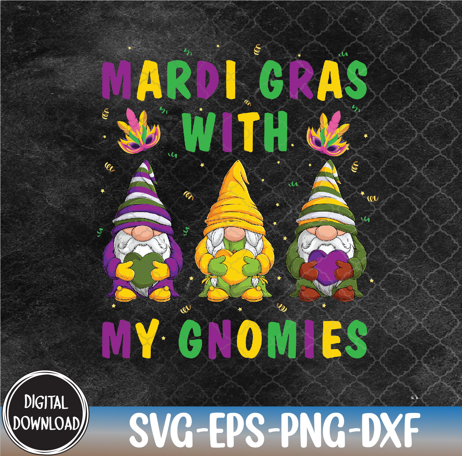 Mardi Gras With My Gnomies 2024 Mardi Gras Beads Gnomes, Mar | Inspire ...