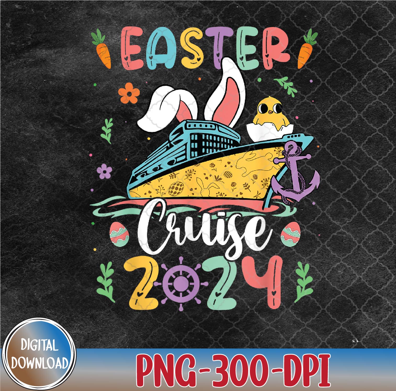 Easter Cruise 2024 Squad Cruising Holiday Family Group PNG, | Inspire ...