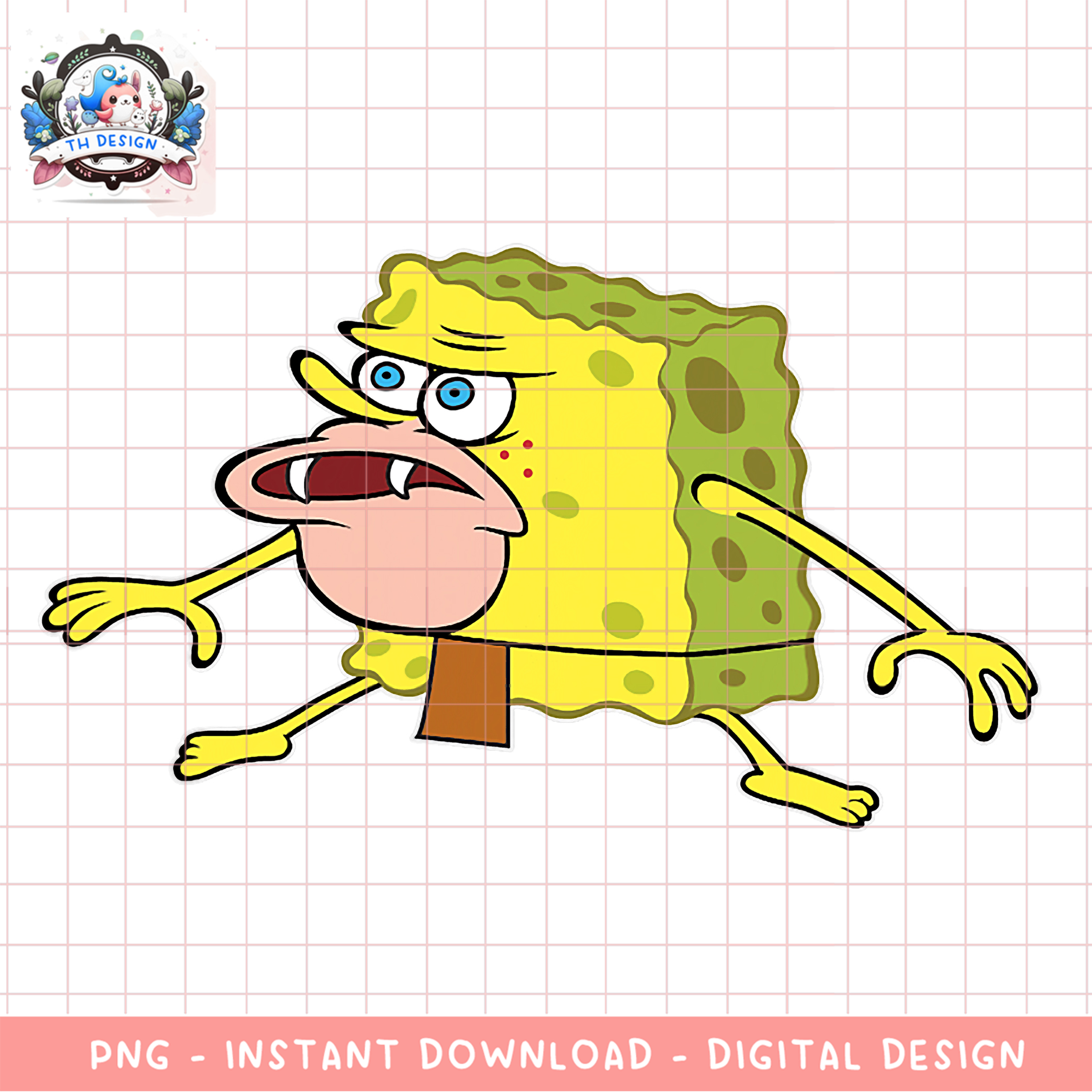 Caveman Spongebob Meme PNG Download copy | Inspire Uplift