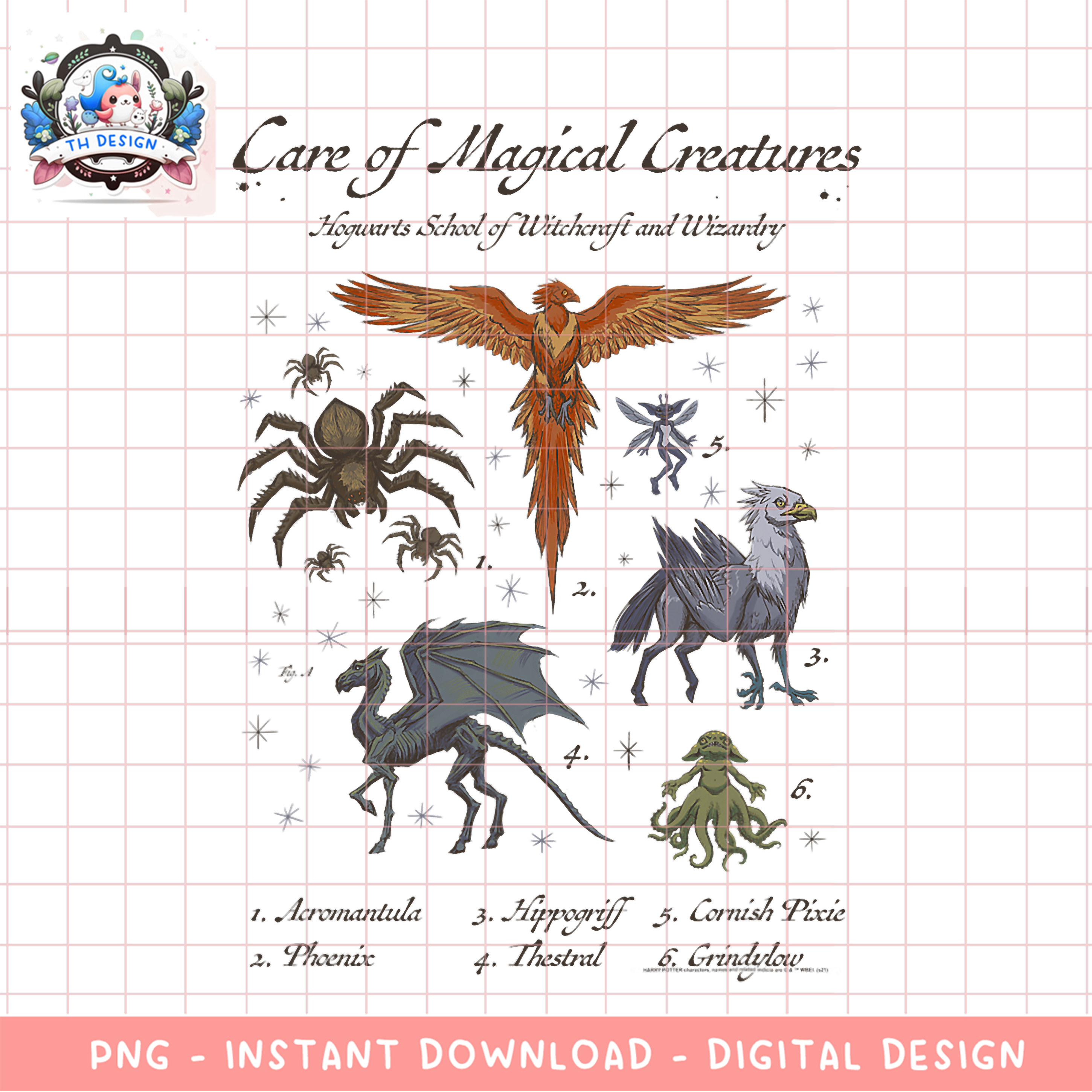 Harry Potter Care Of Magical Creatures Hogwarts School PNG D | Inspire ...