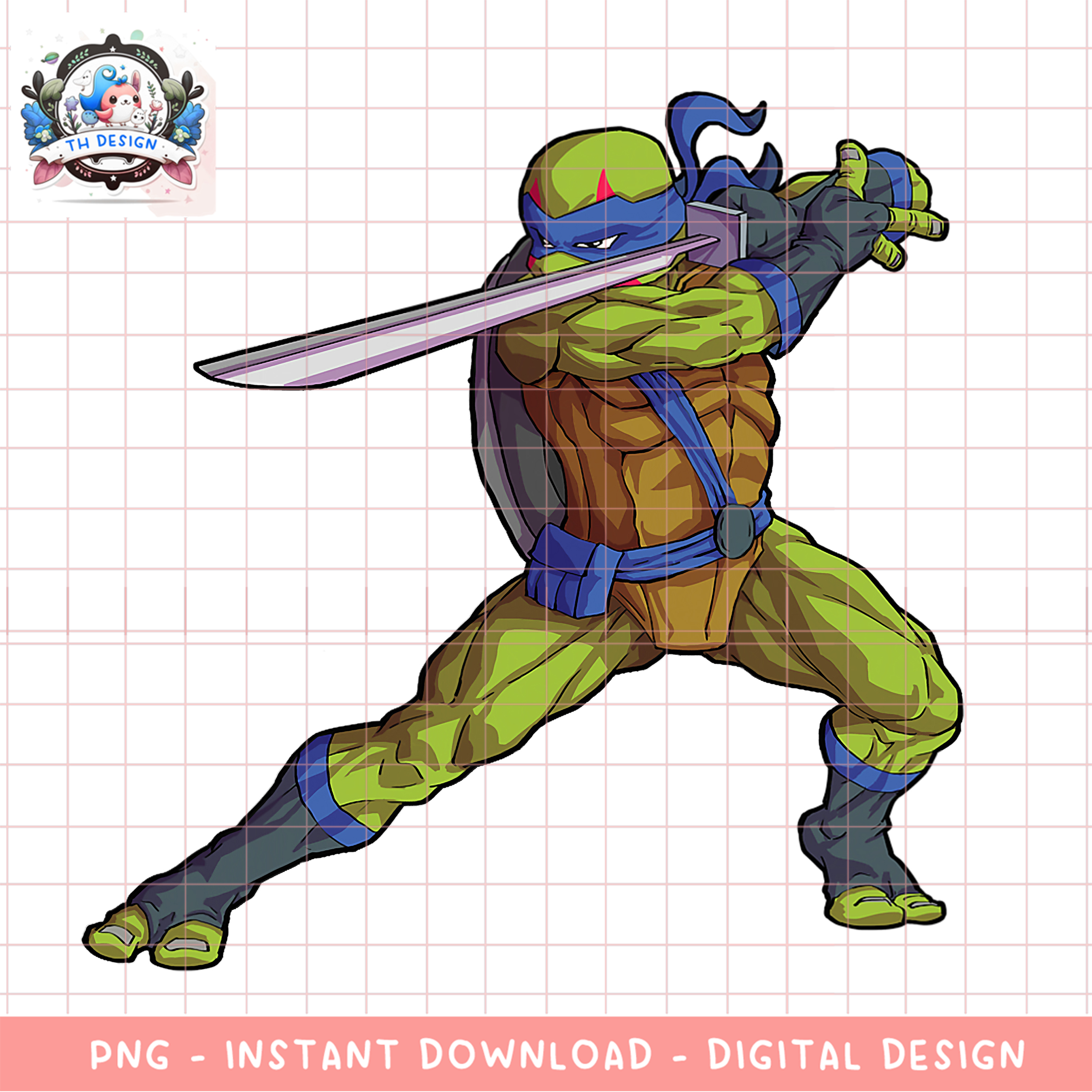 Mademark x Teenage Mutant Ninja Turtles - Leonardo Odachi Sh | Inspire ...