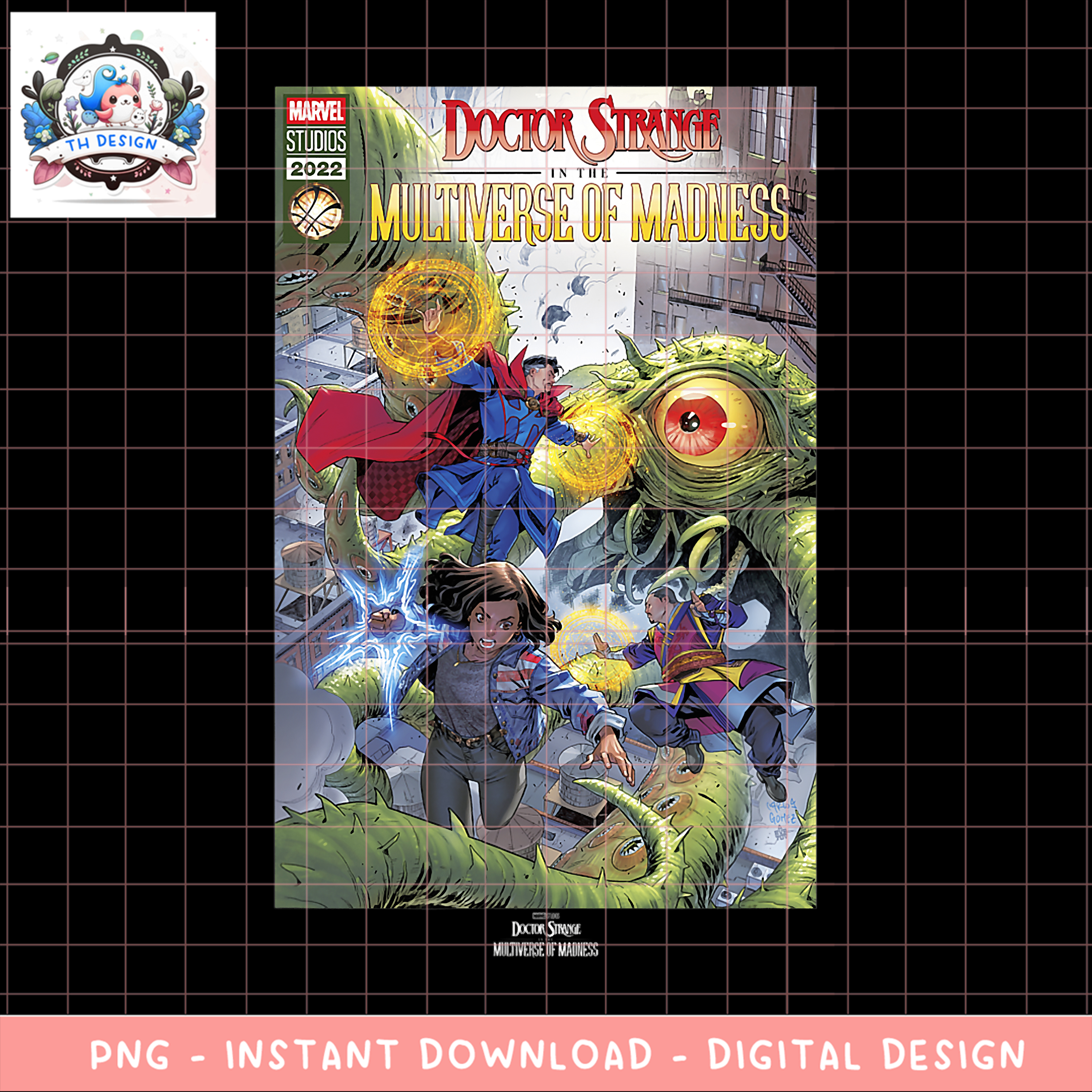 Marvel Doctor Strange In The Multiverse Of Madness Cover png | Inspire ...