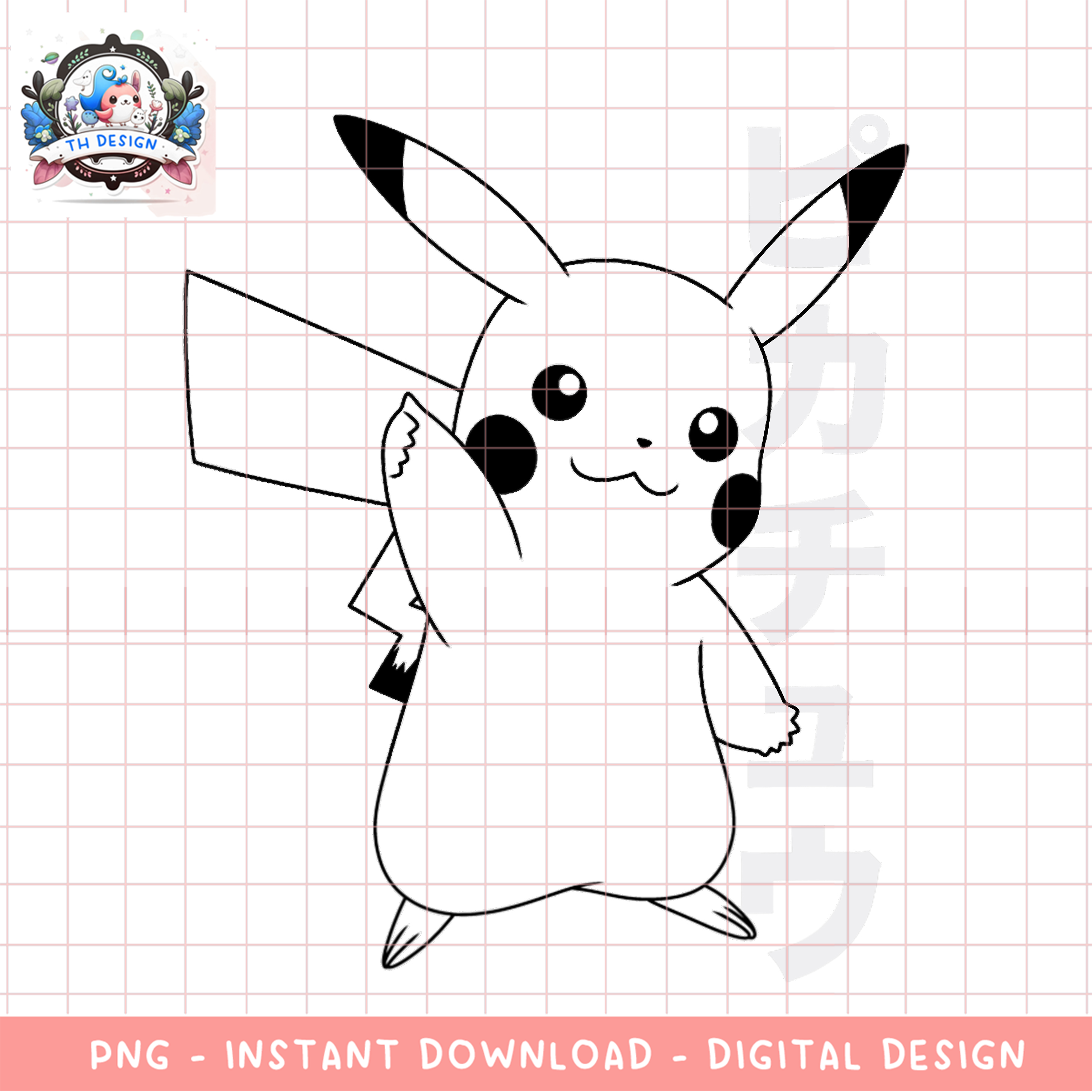Pokemon - Pikachu Pika Thumbs Up png, digital download, ins | Inspire ...