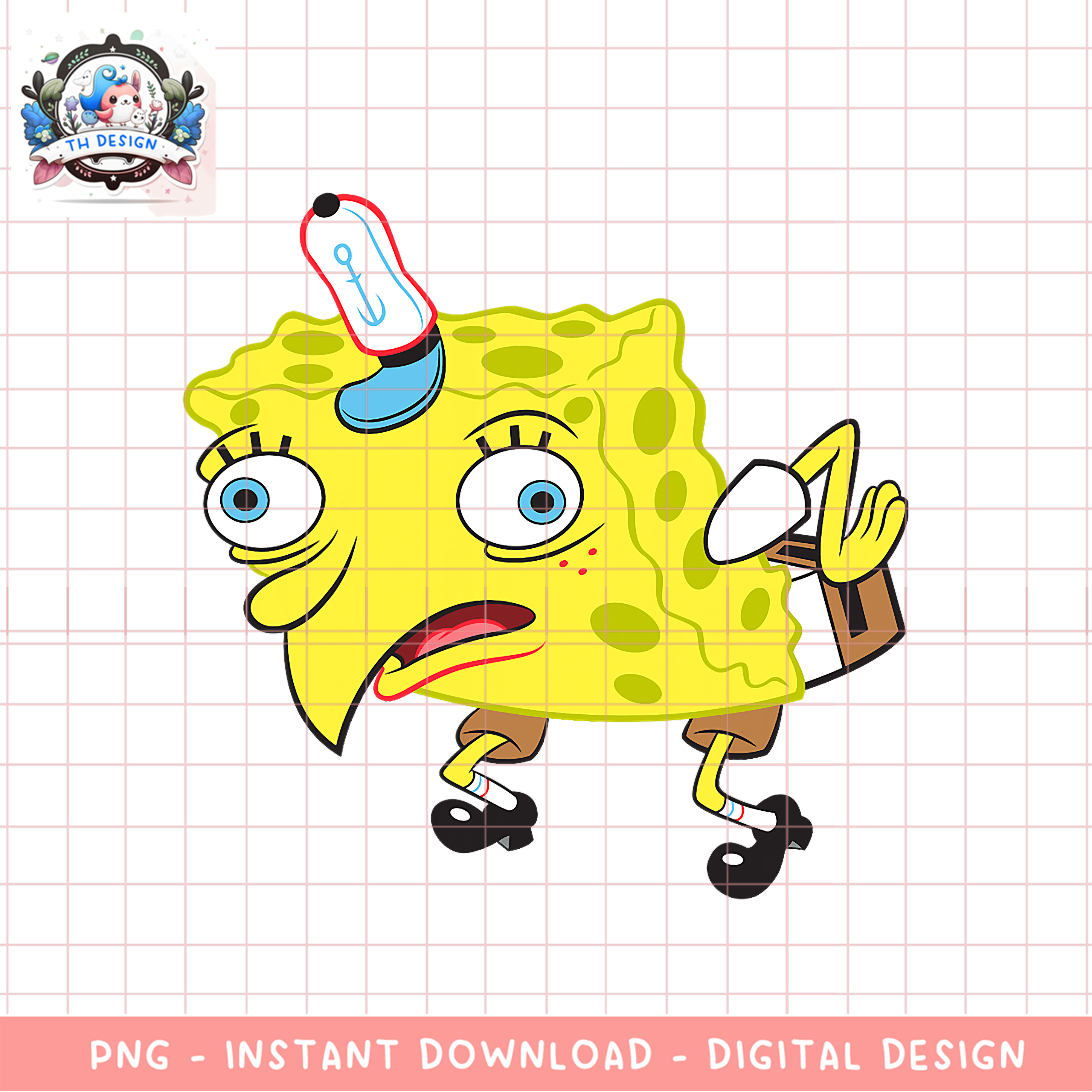 Spongebob Meme Isn_t Even Funny png, digital download, insta | Inspire ...