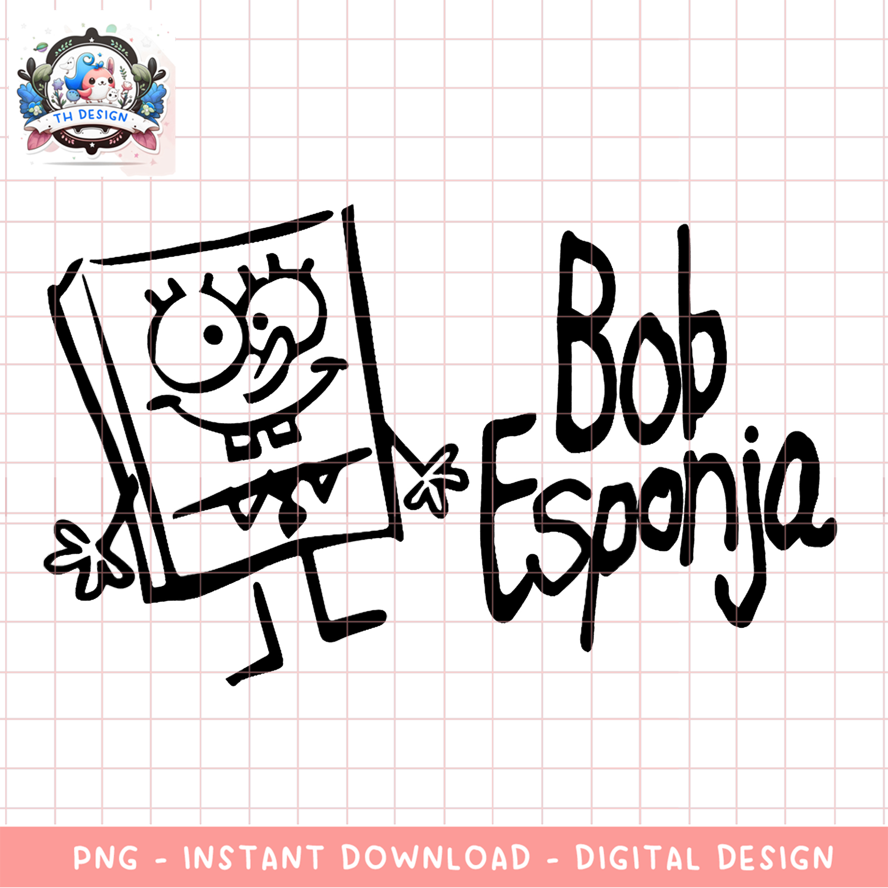 SpongeBob SquarePants Bob Esponja Spanish Doodle Logo png, d | Inspire ...