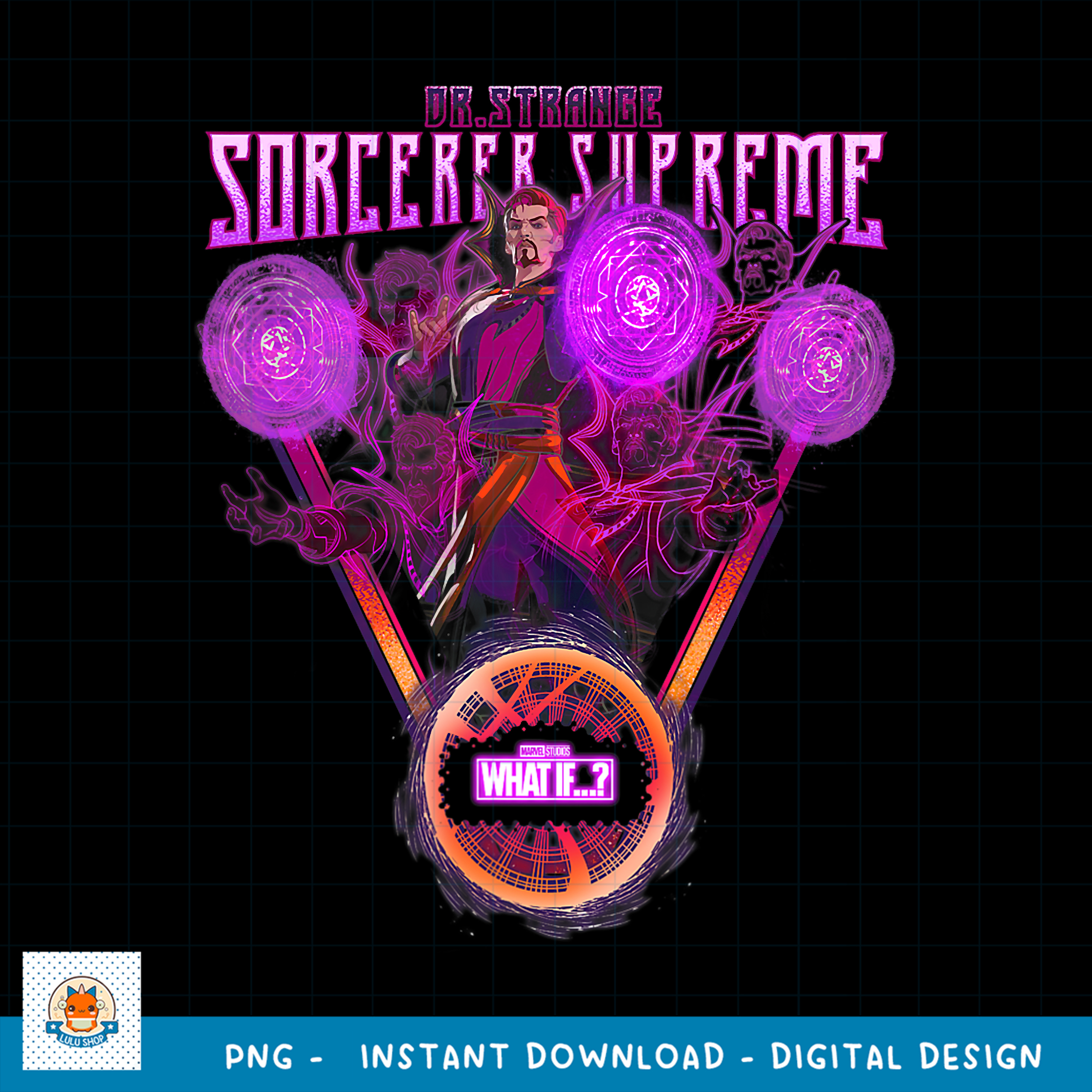 Marvel What If Doctor Strange Sorcerer Supreme Poster png, d | Inspire ...