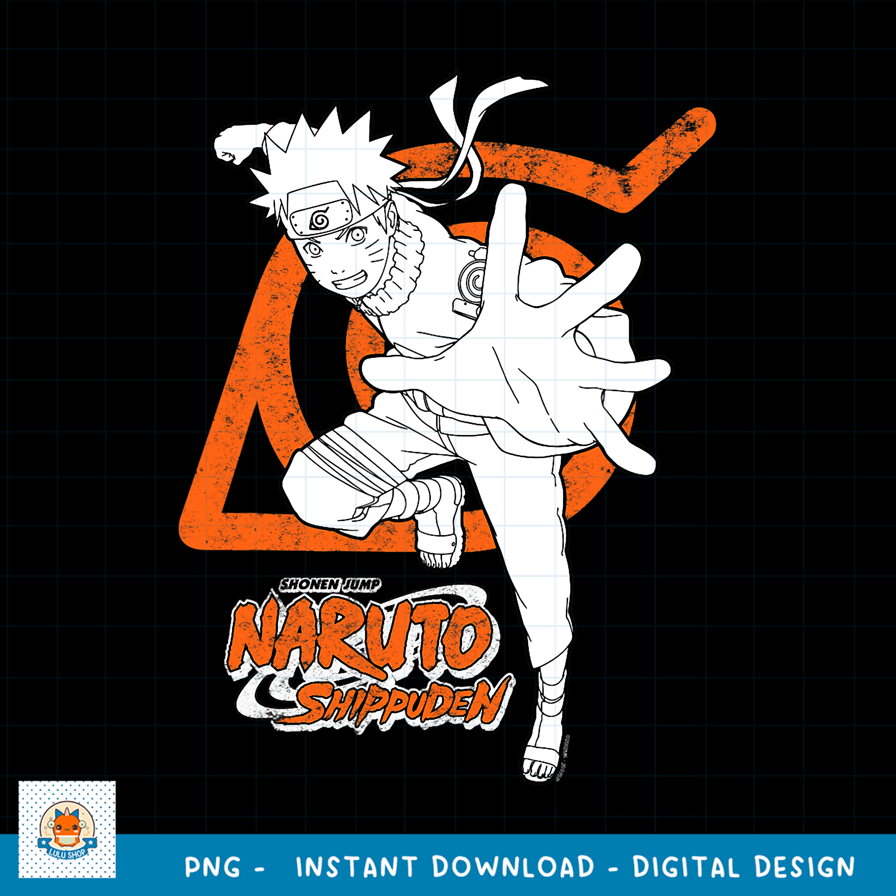 Naruto Shippuden Naruto Hidden Leaf Symbol png, digital down - Inspire ...