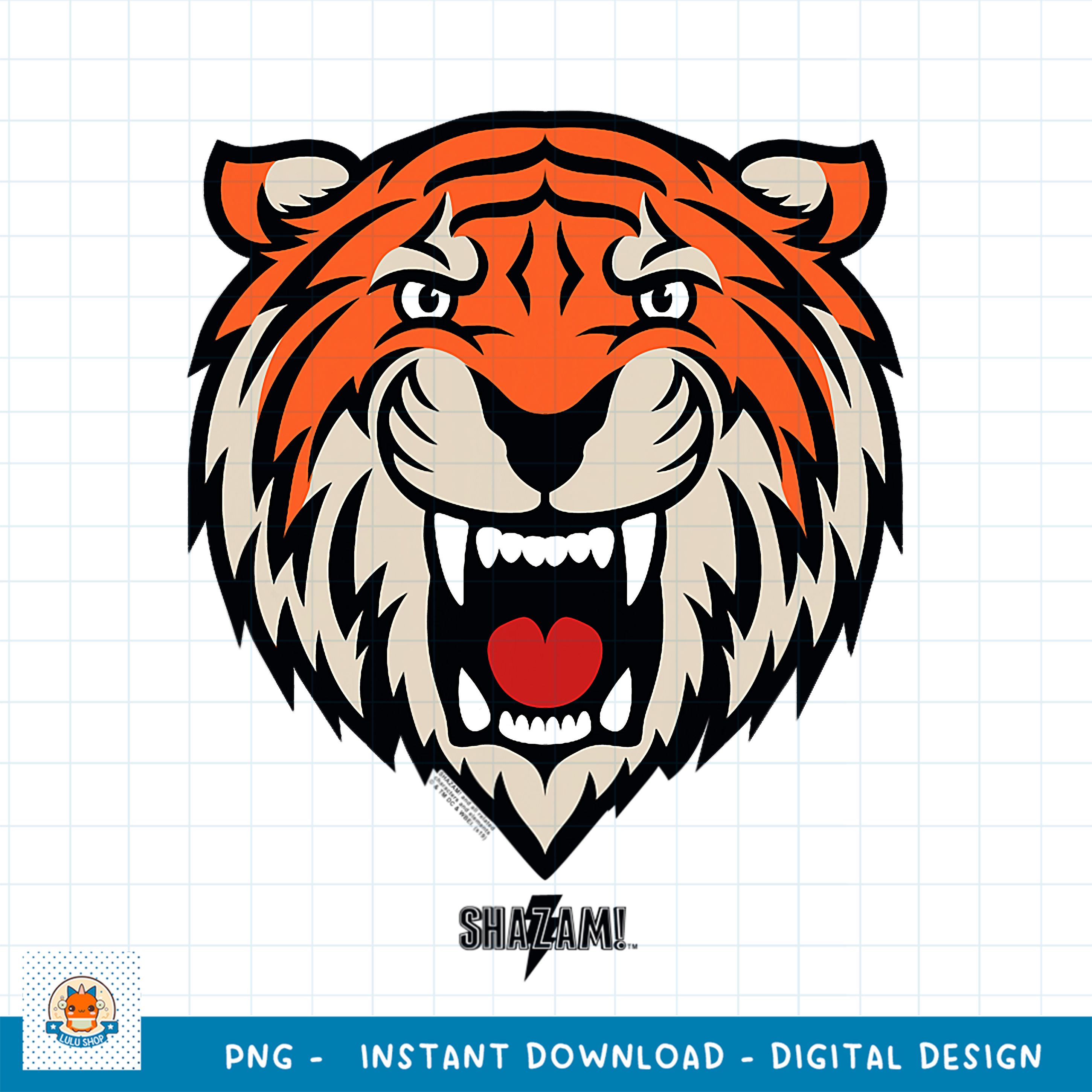 Shazam! Movie Tawky Tawny png, digital download | Inspire Uplift