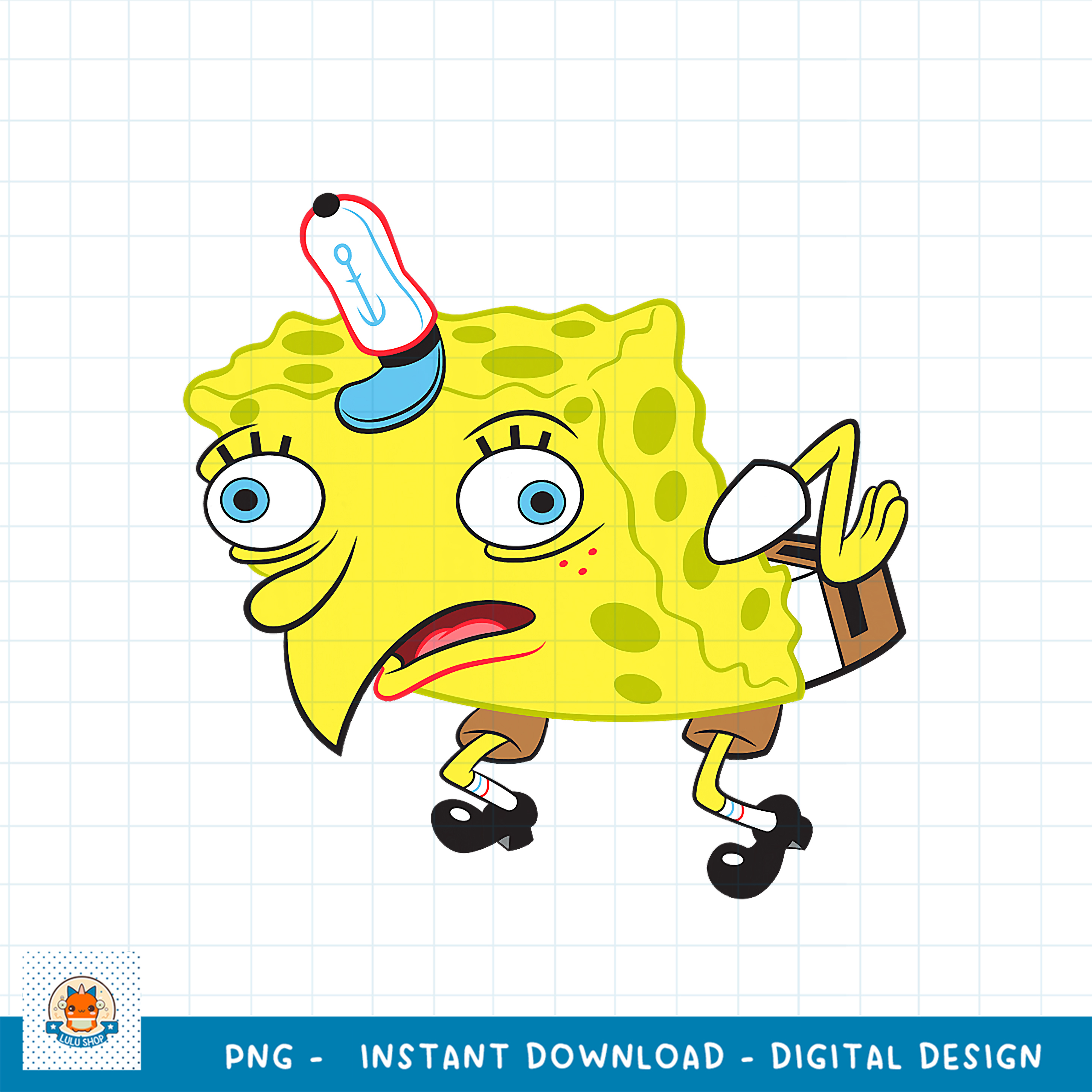 Spongebob Meme Isn_t Even Funny png, digital download | Inspire Uplift