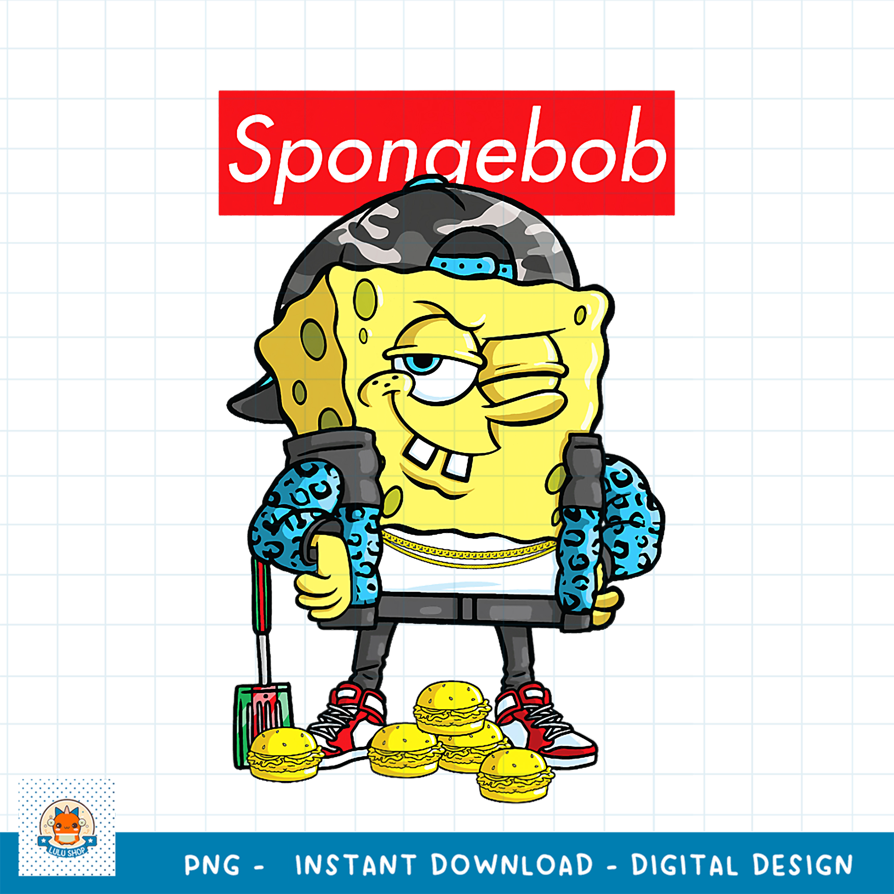 Spongebob Squarepants Cool Spongebob T- Shirts | Inspire Uplift