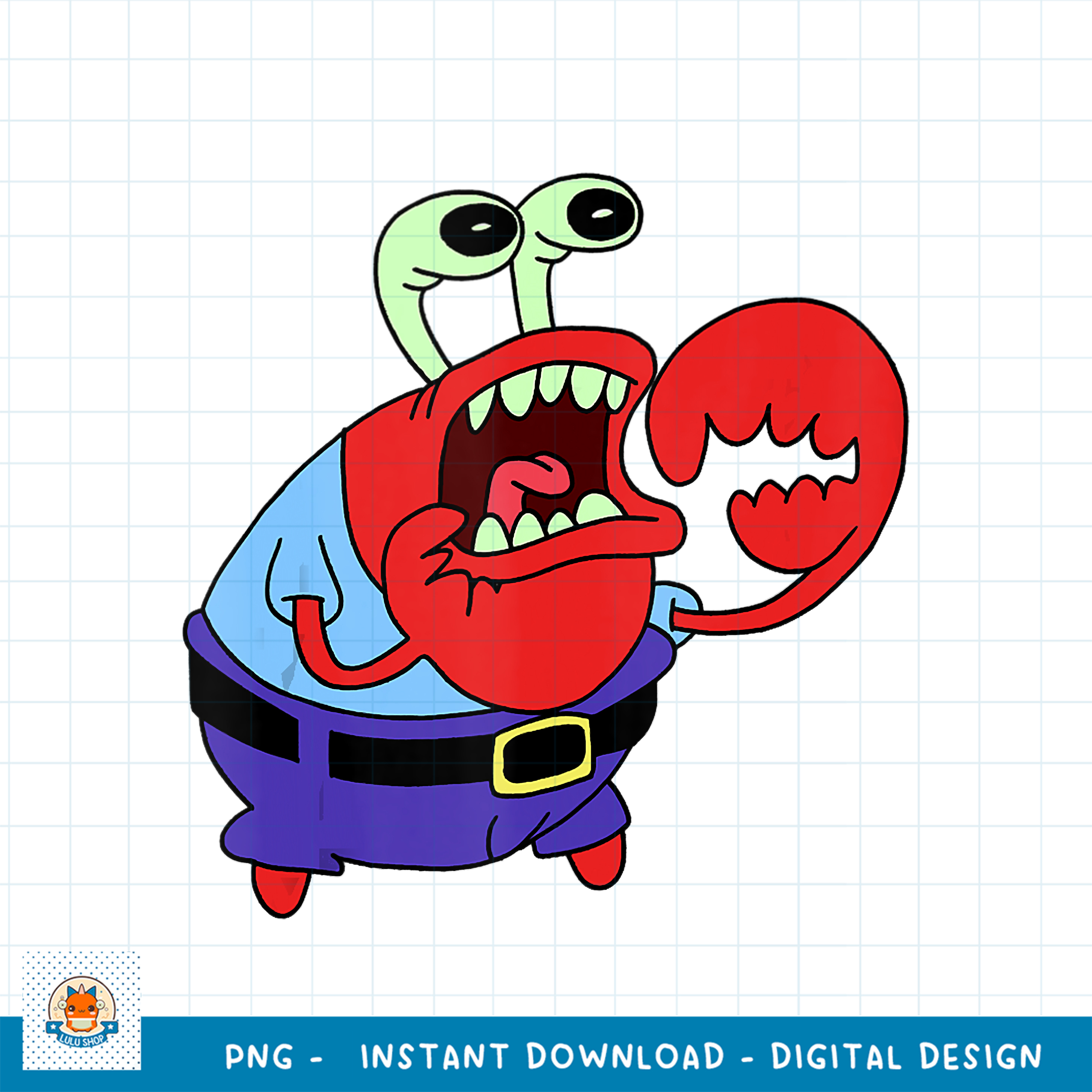 SpongeBob SquarePants Mr. Krabs Meme Tank Top | Inspire Uplift