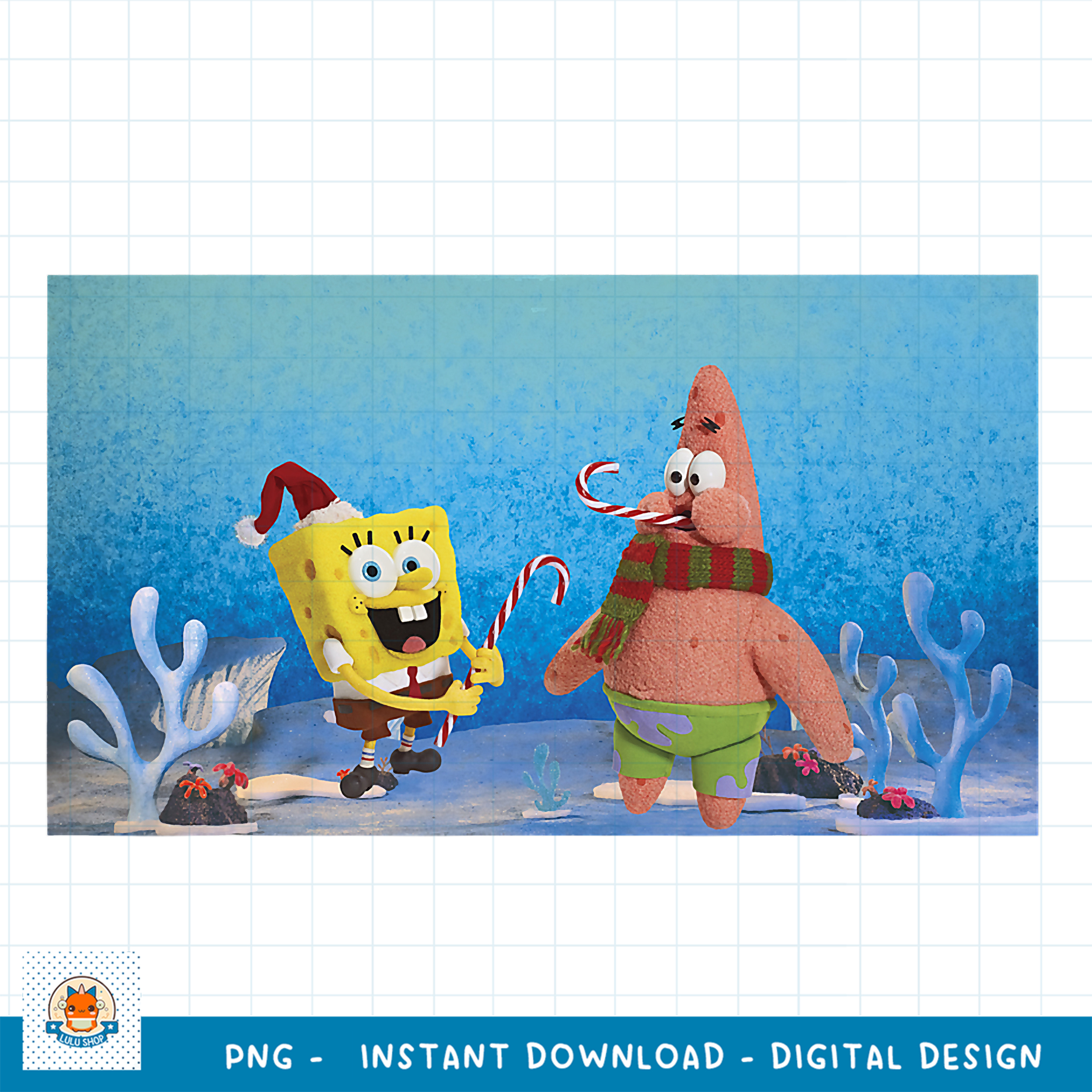 Spongebob Squarepants Patrick Star Christmas Buddies png, di | Inspire ...