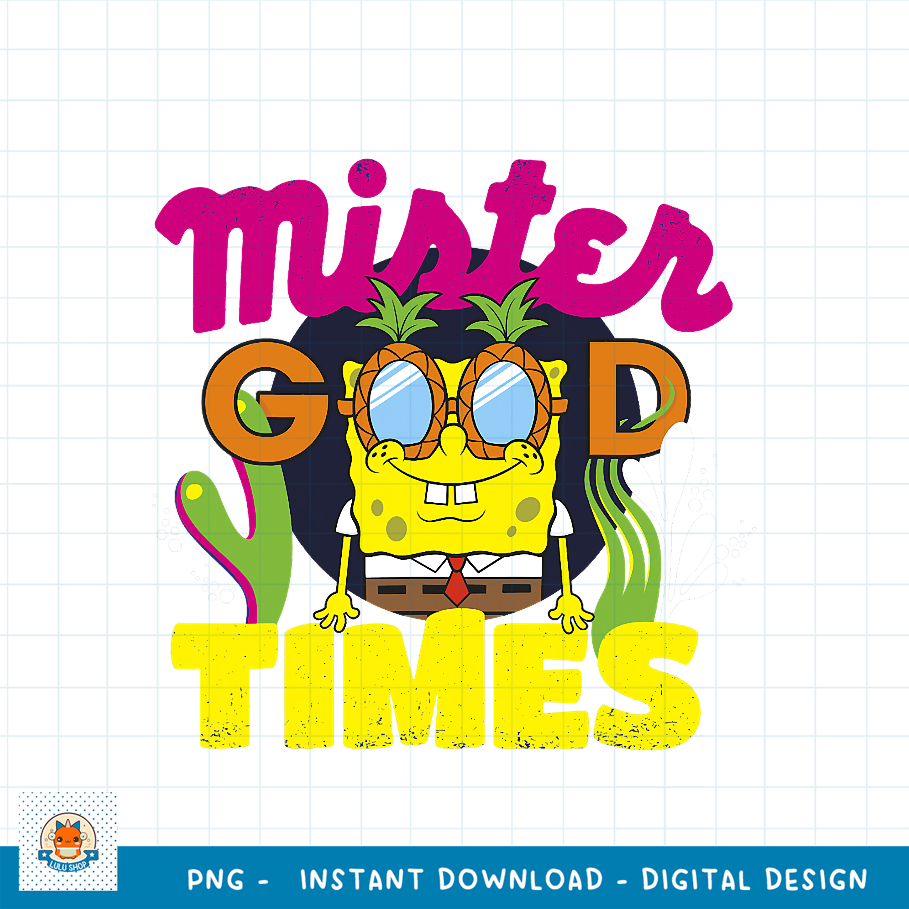SpongeBob SquarePants Pineapple Summer Mister Good Times png | Inspire ...