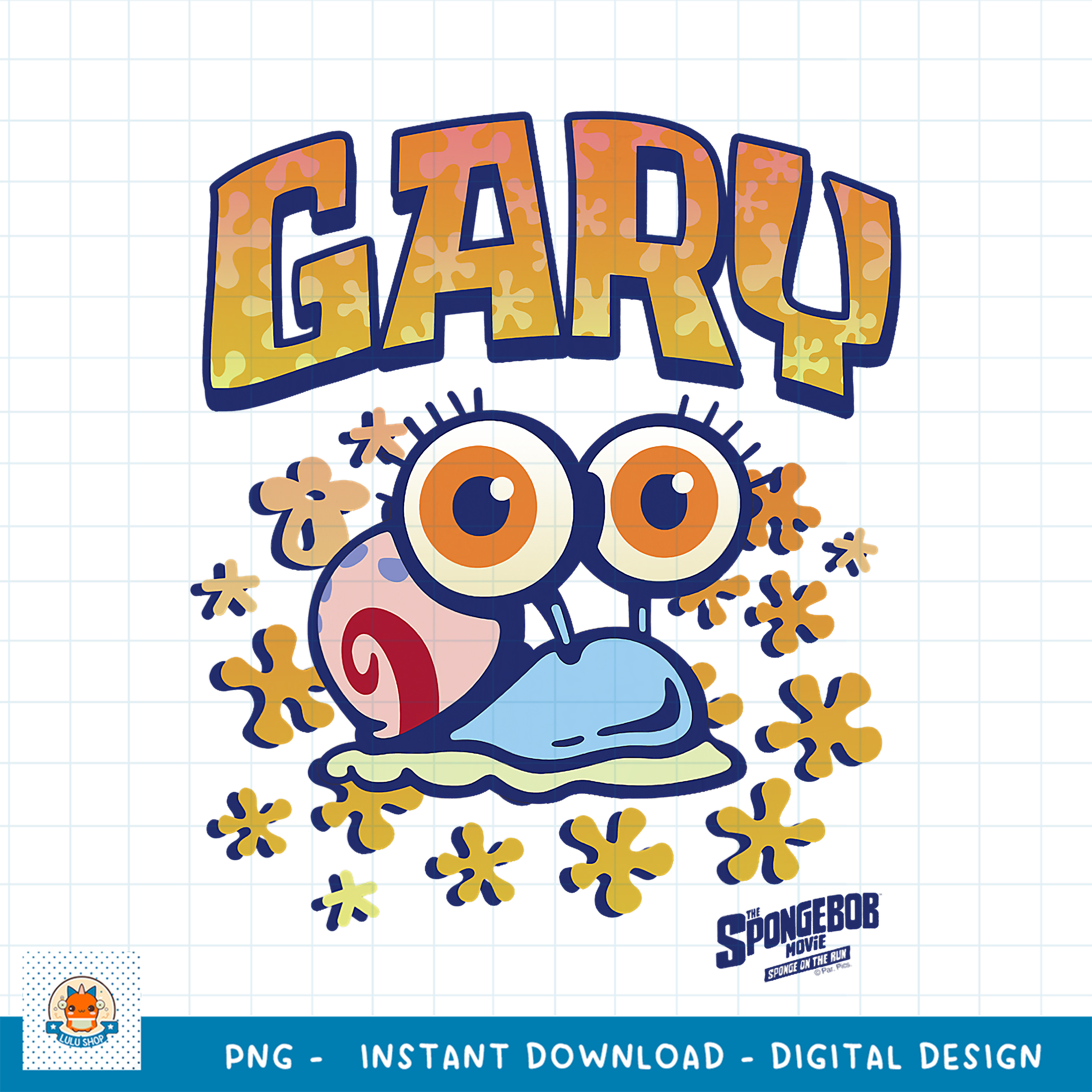 SpongeBob SquarePants Sponge On The Run Gary png, digital do | Inspire ...