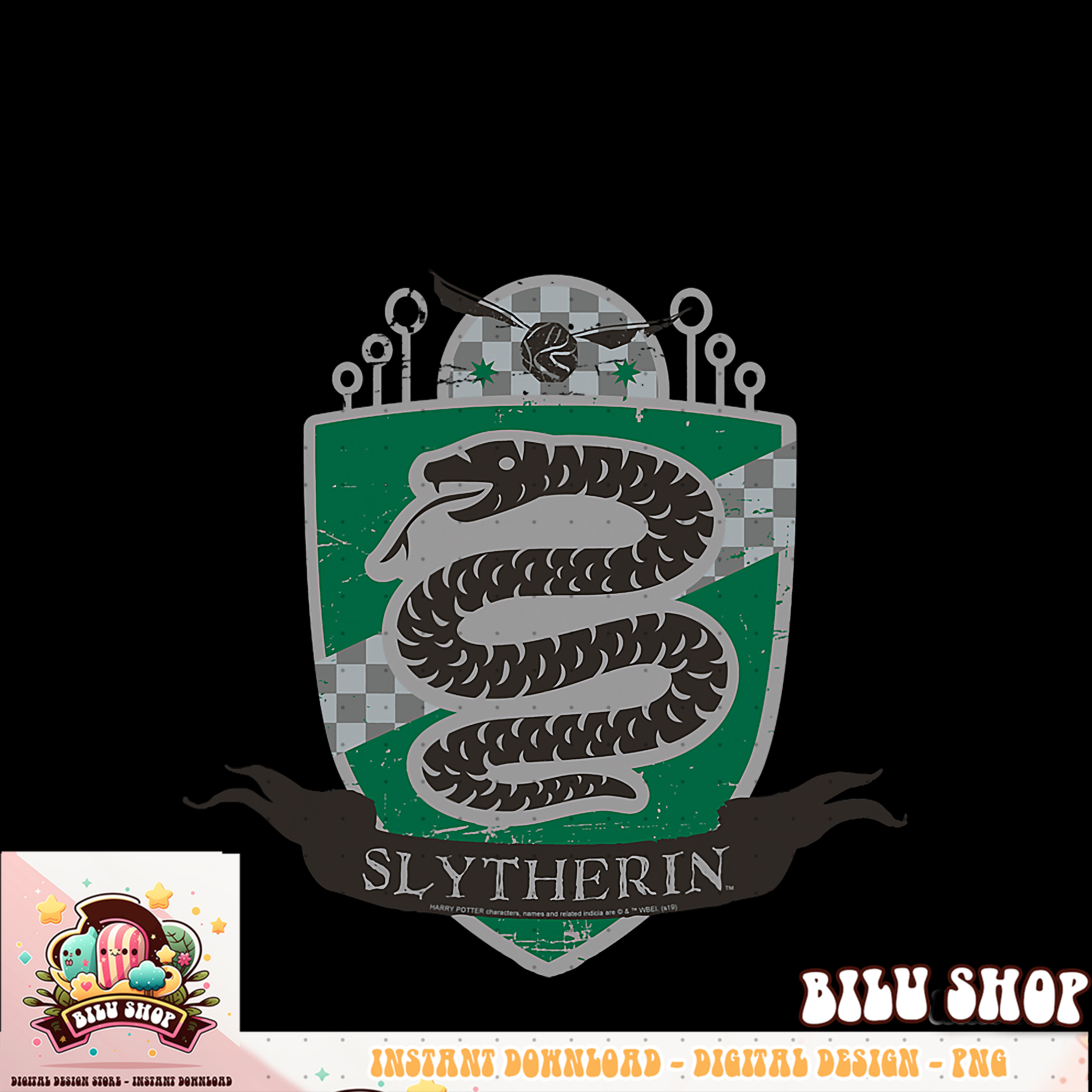 Harry Potter Slytherin Quidditch Crest PNG Download copy | Inspire Uplift