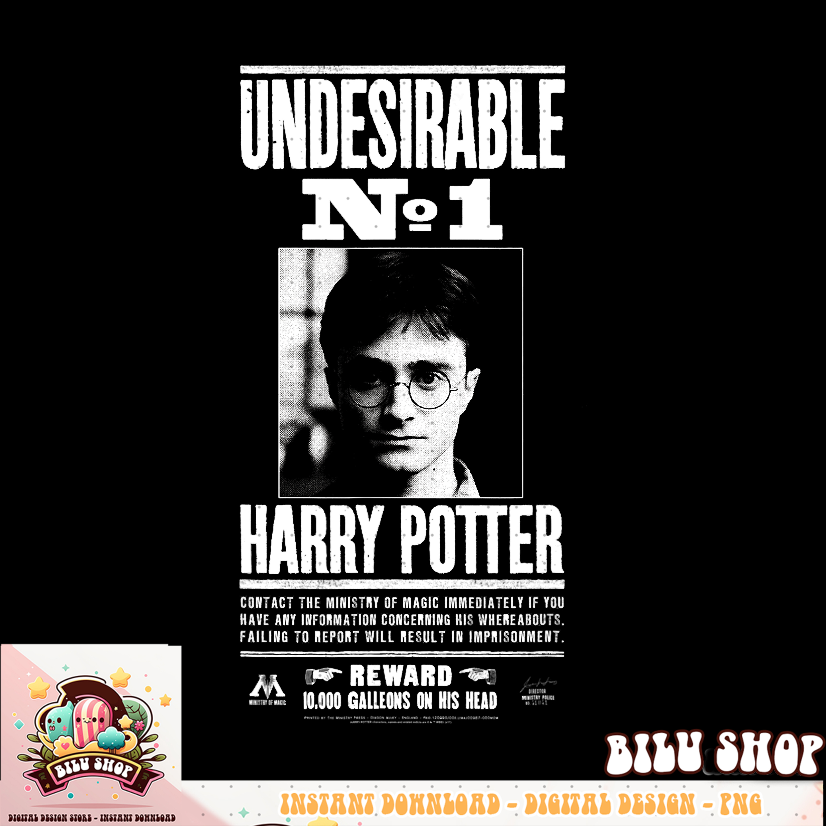 Harry Potter Undesirable No 1 PNG Download copy | Inspire Uplift