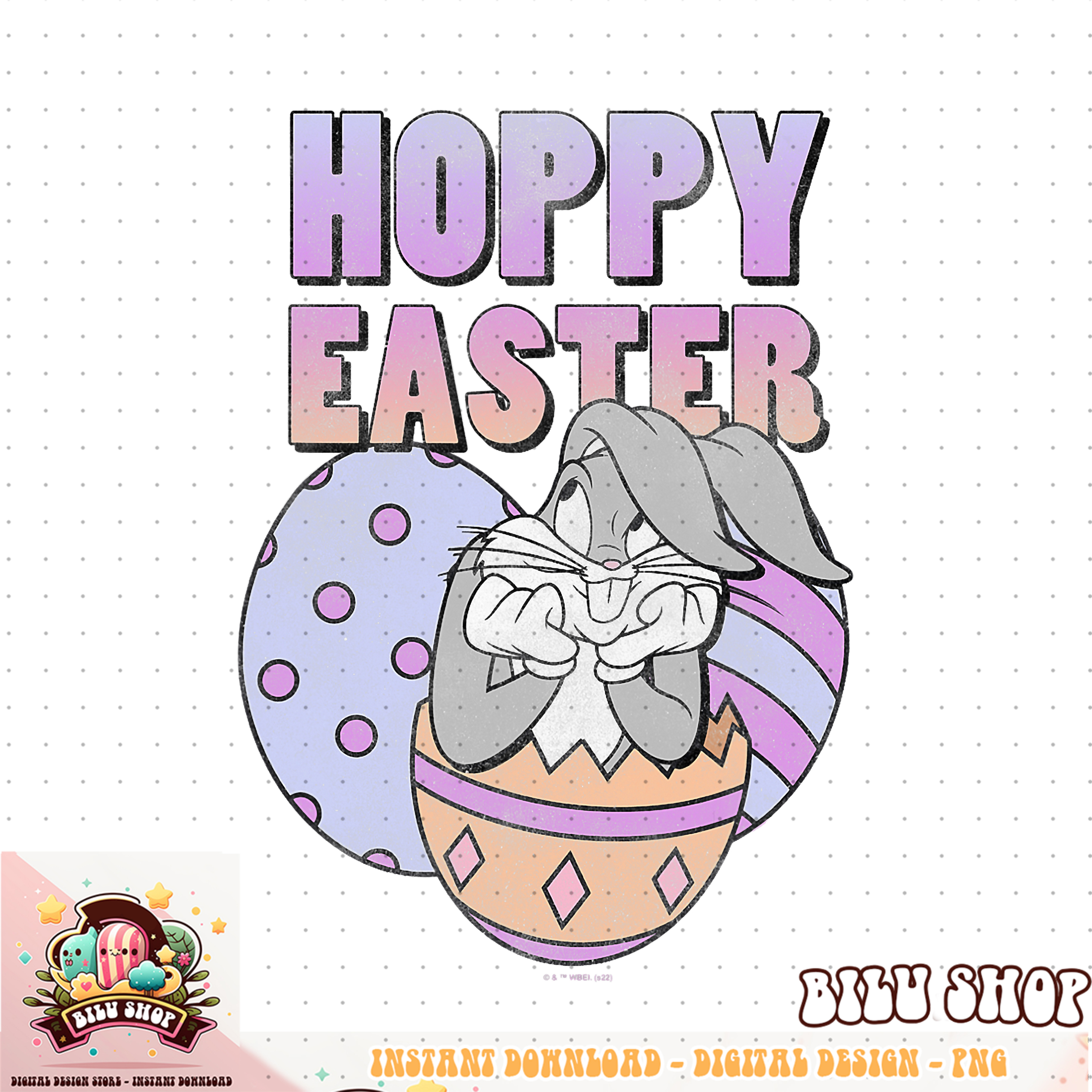 Looney Tunes Bugs Bunny Hoppy Easter T-Shirt | Inspire Uplift